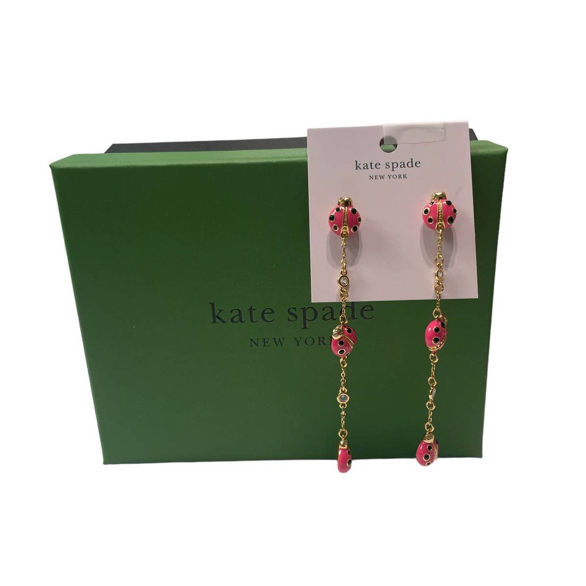 Kate Spade Kate Spade Ladybug Linear Earrings New | Grailed