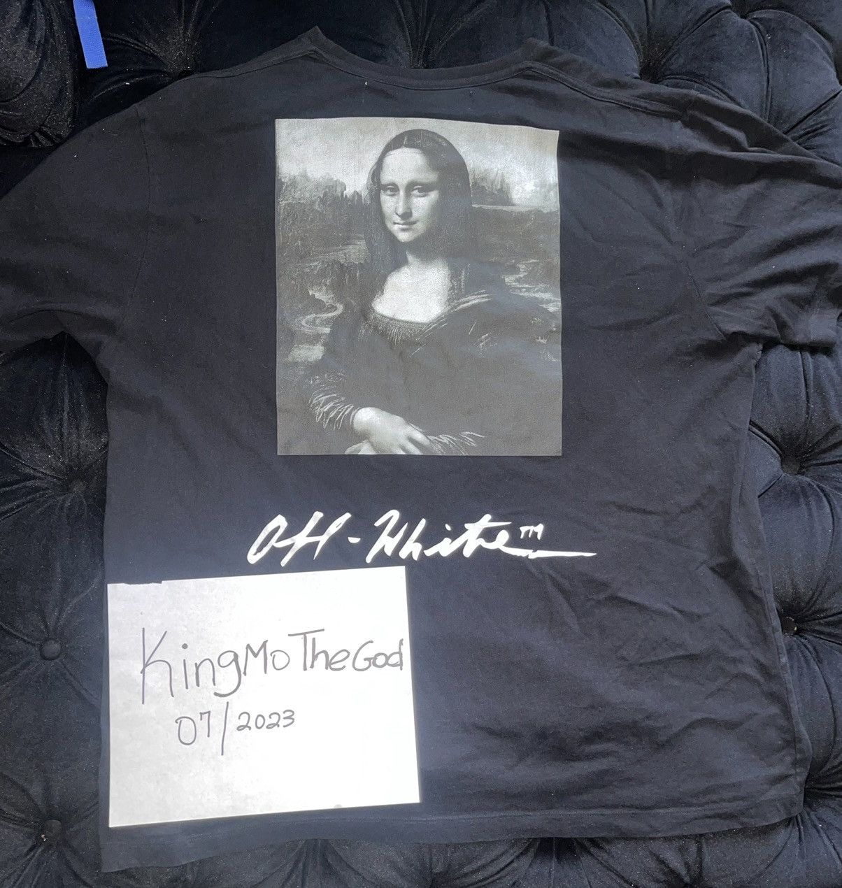Off-White Off White Mona Lisa Tee (Virgil Abloh) | Grailed