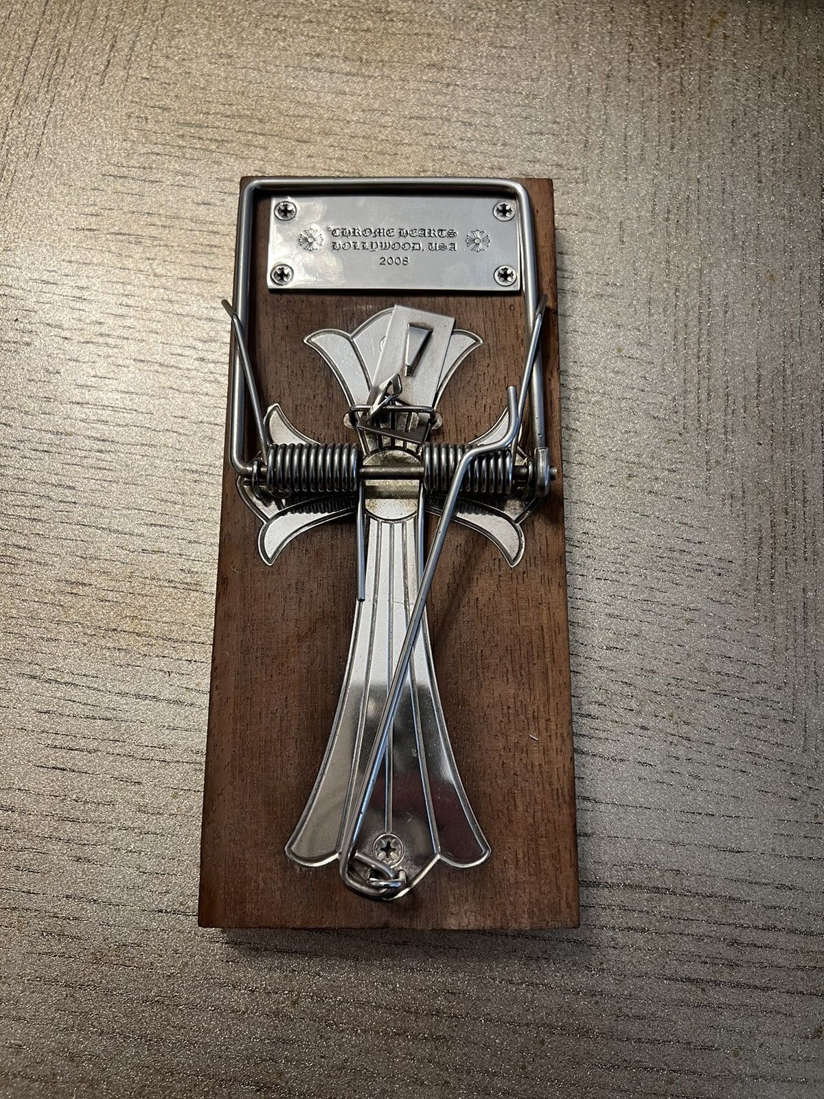 Chrome Hearts Chrome hearts mouse/rat trap | Grailed