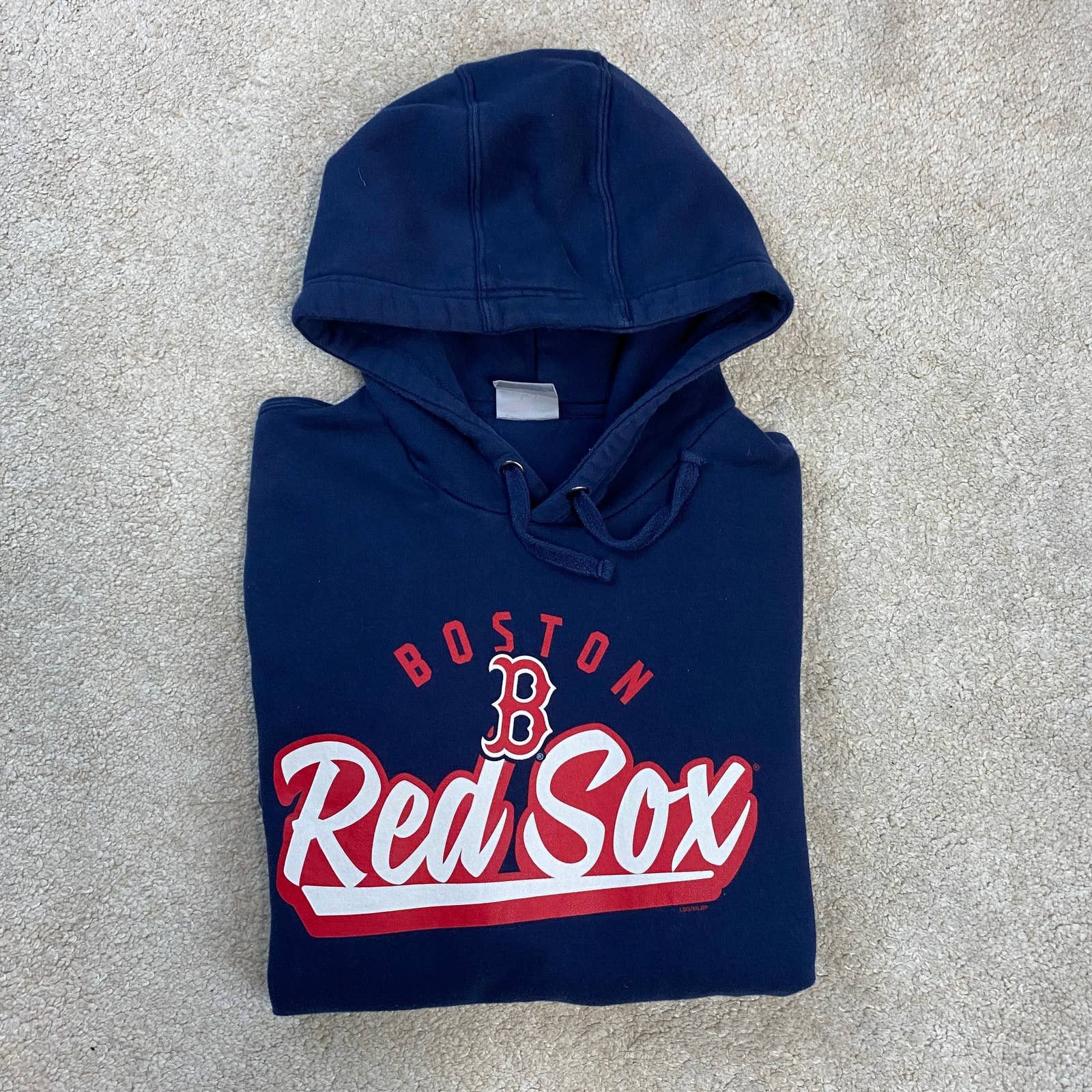 MLB MLB Genuine Merchandise Boston Red Sox Graphic Logo Hoodie M | Grailed