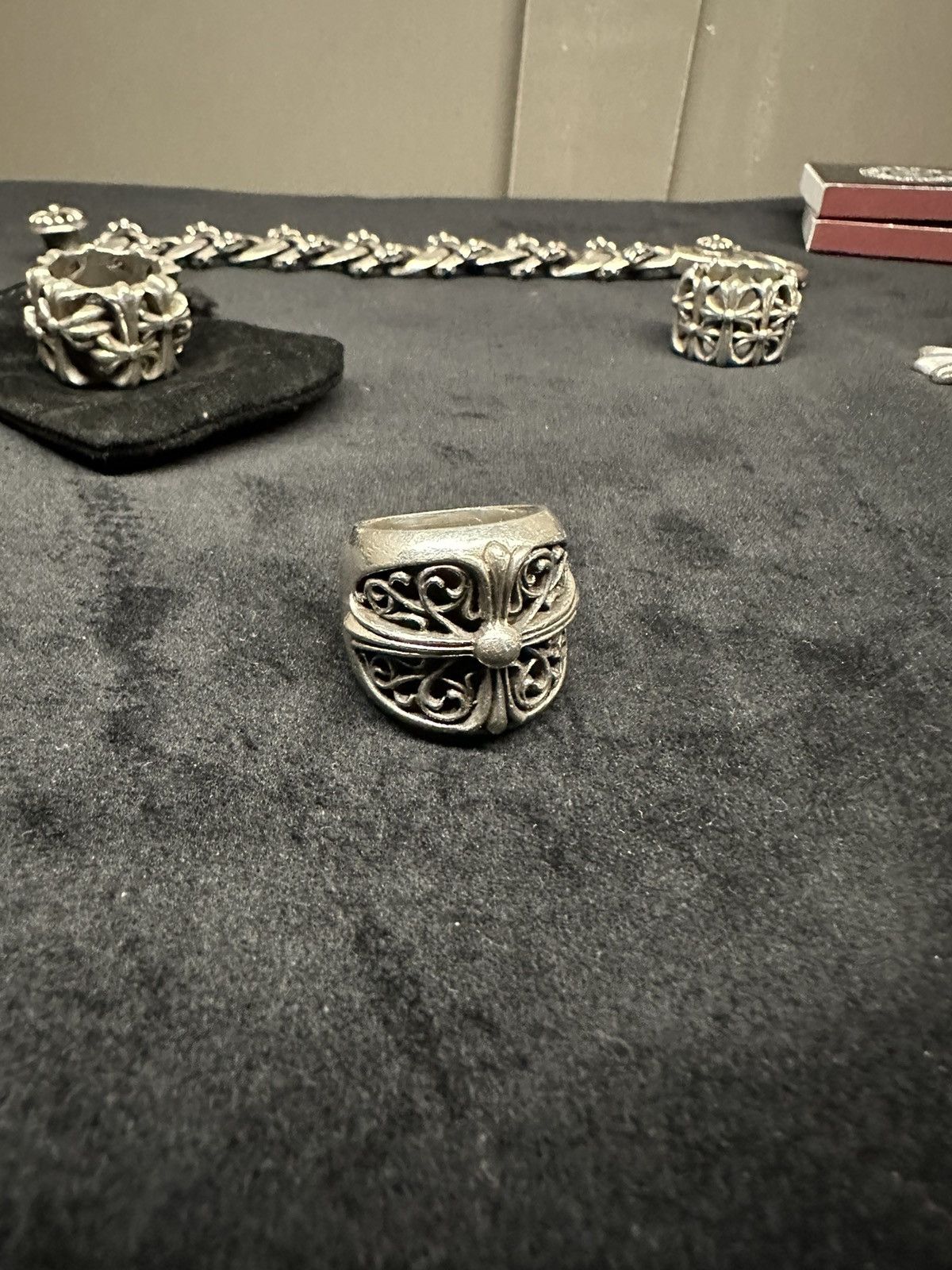 Chrome Hearts Chrome Hearts big Keeper ring | Grailed