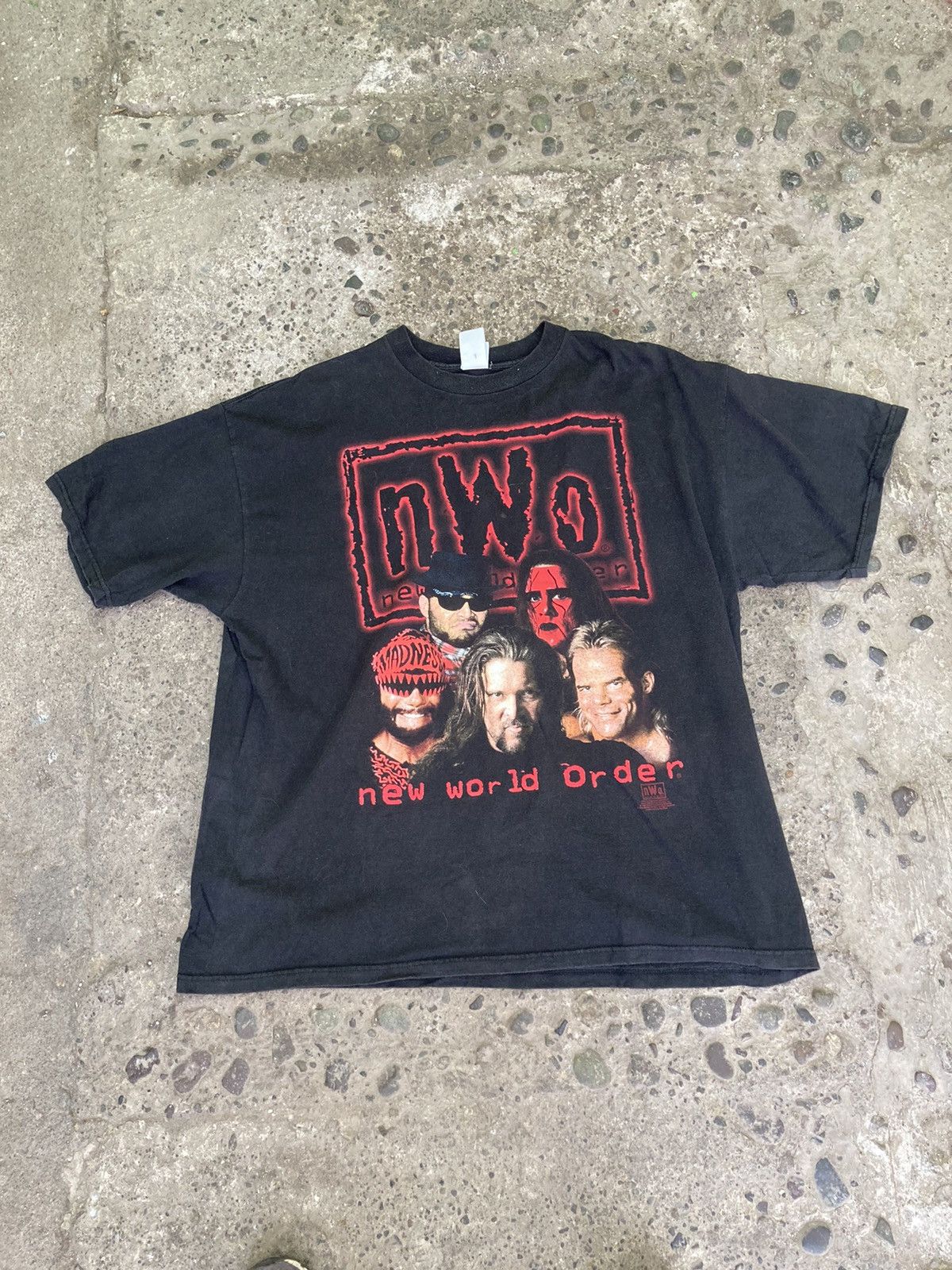 Vintage × Wcw/Nwo × Wwe Vintage WCW NWO Wolfpac t shirt | Grailed