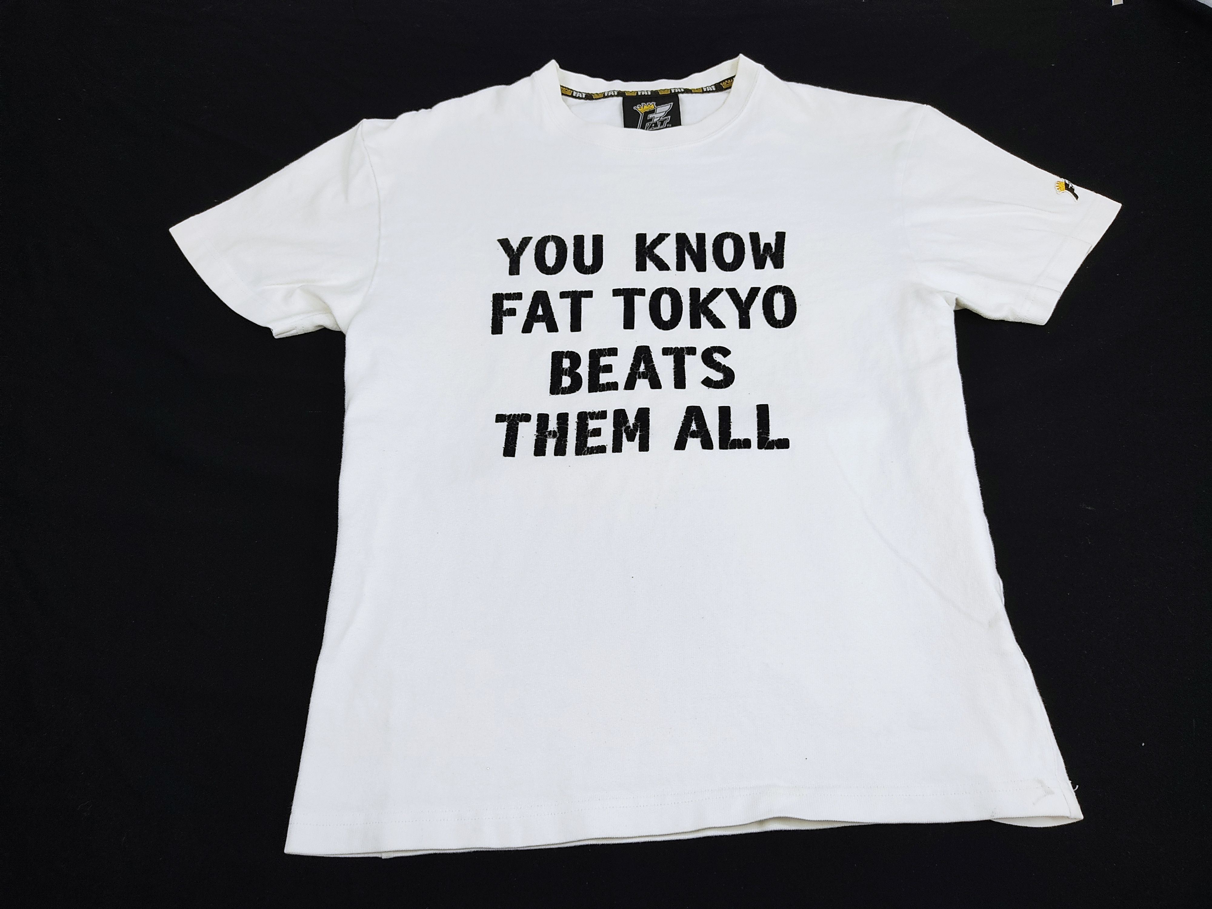 Fat Tokyo × Rap Tees × Streetwear Fat Tokyo Beats Them All Tee ...