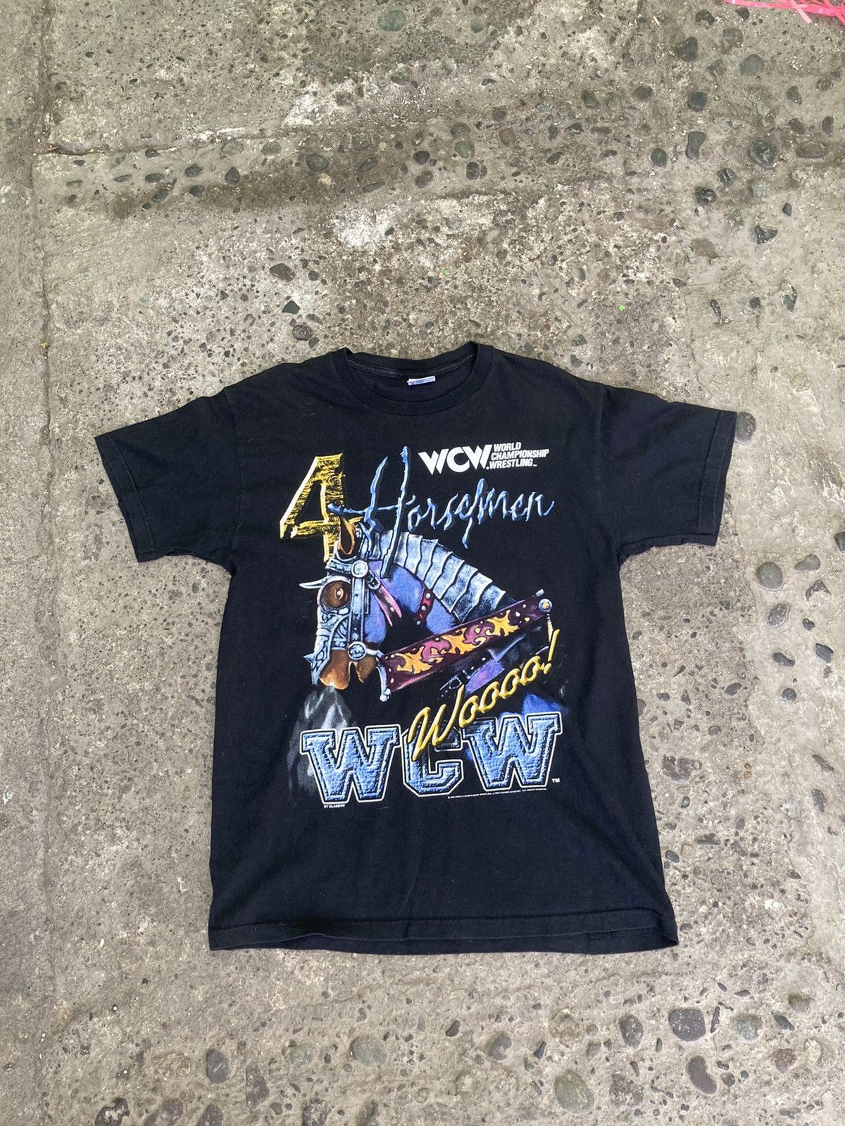 Vintage × Wcw/Nwo Vintage wcw four horseman t shirt | Grailed