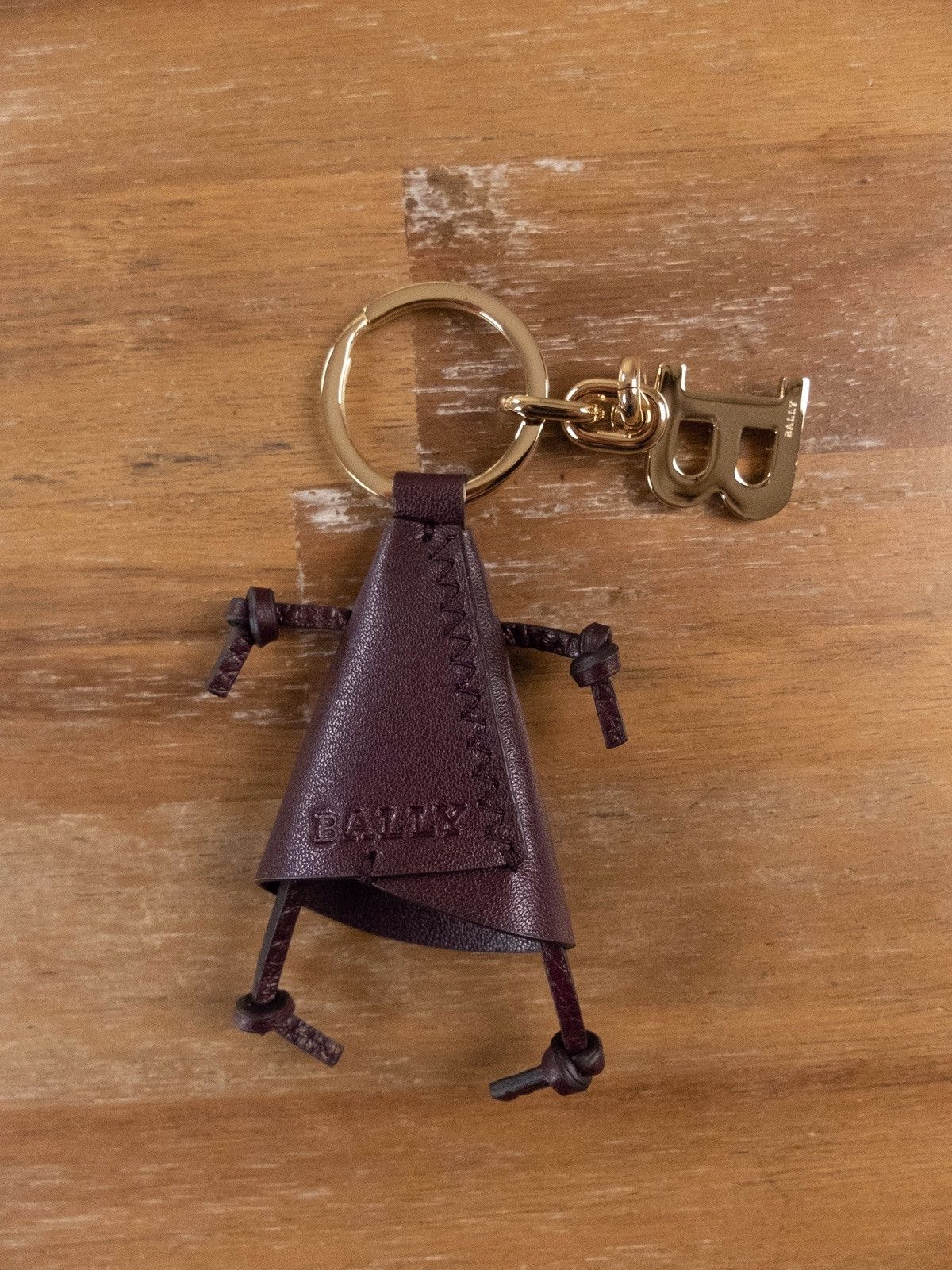 Bally BALLY Switzerland brown Karol leather keyring key ring | Grailed