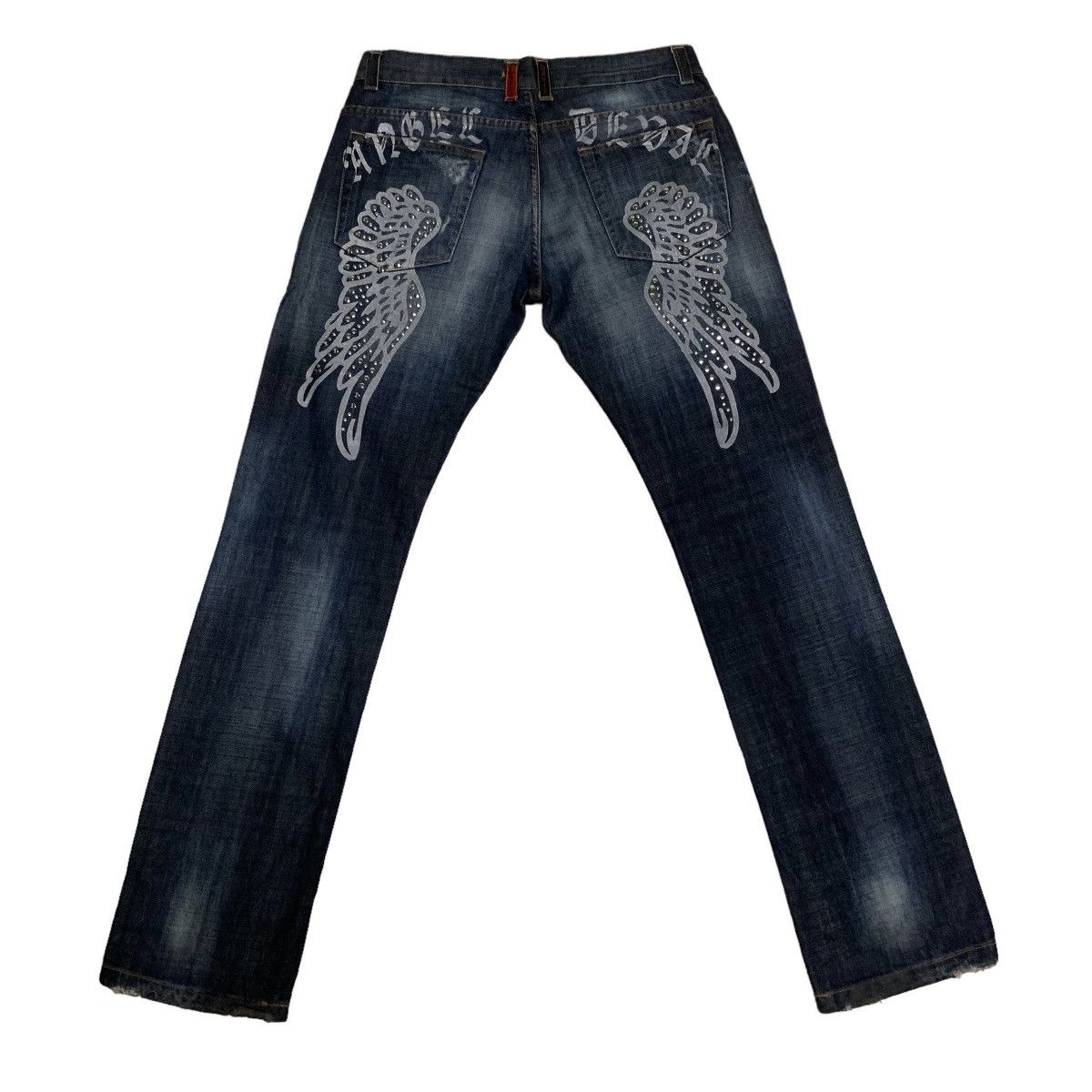 Distressed Denim × Italian Designers × Vintage Angel Devil Jeans Italy ...