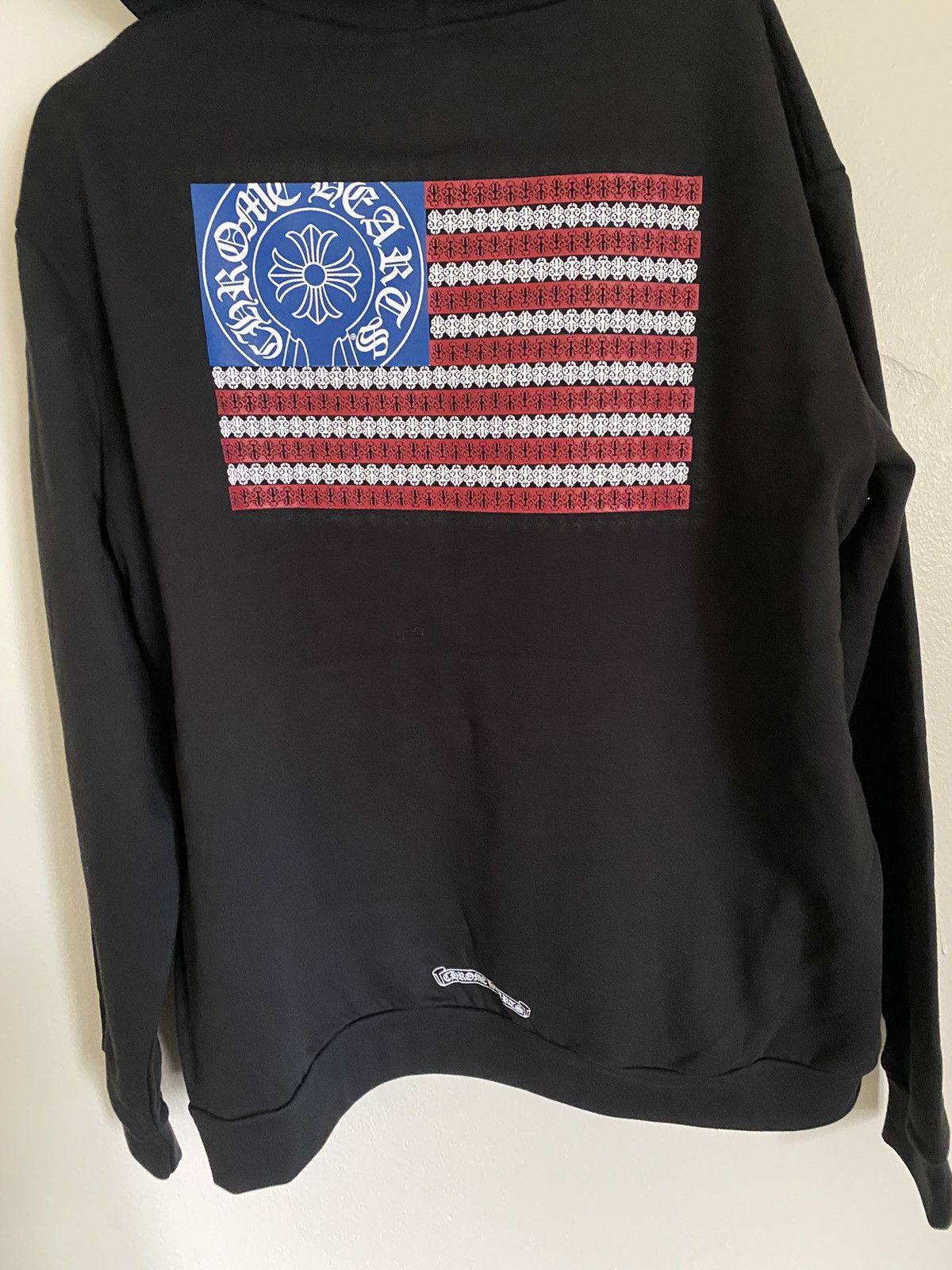 Chrome Hearts Chrome Hearts American Flag Hoodie | Grailed