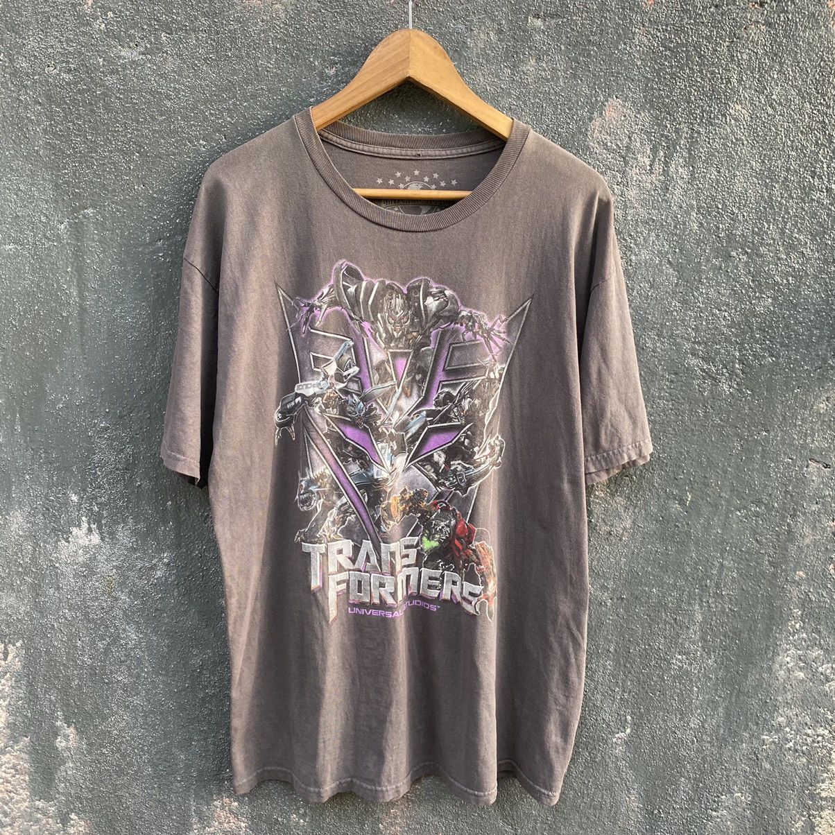 Movie Thrashed Faded Transformers Universal Studios Movie Tee | Grailed
