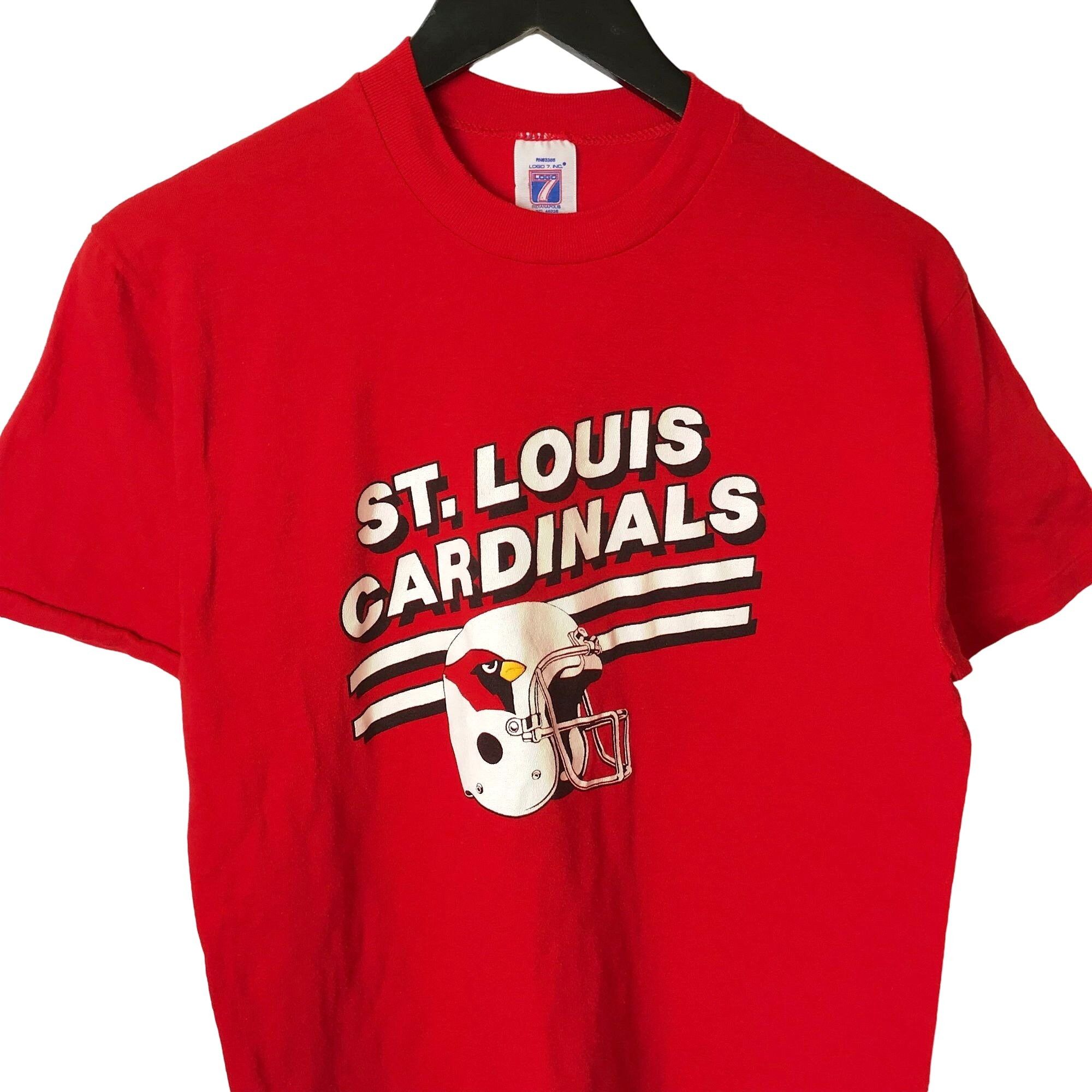 Vintage Vintage Logo 7 St Louis Cardinals T Shirt Single Stitch L | Grailed
