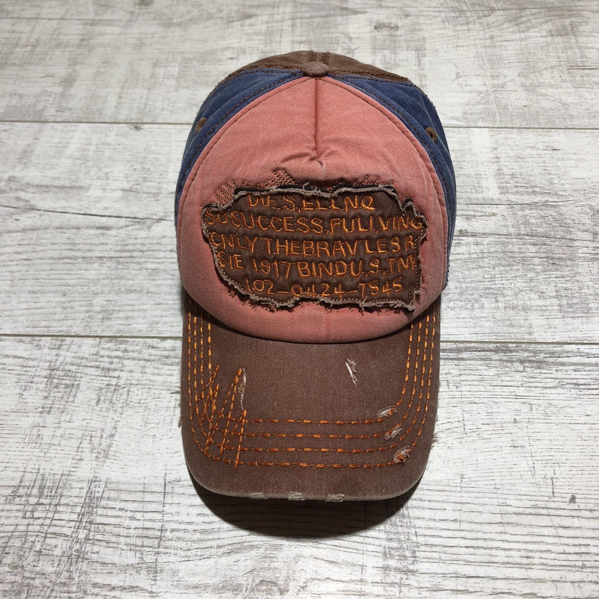 Diesel VINTAGE DIESEL DISTRESSED CAP | Grailed