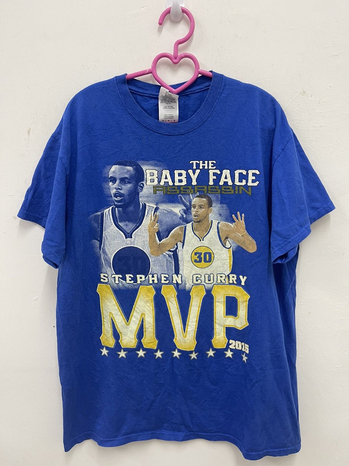 NBA Rare STEPHEN CURRY The Baby Face Assassin MVP Shirt | Grailed