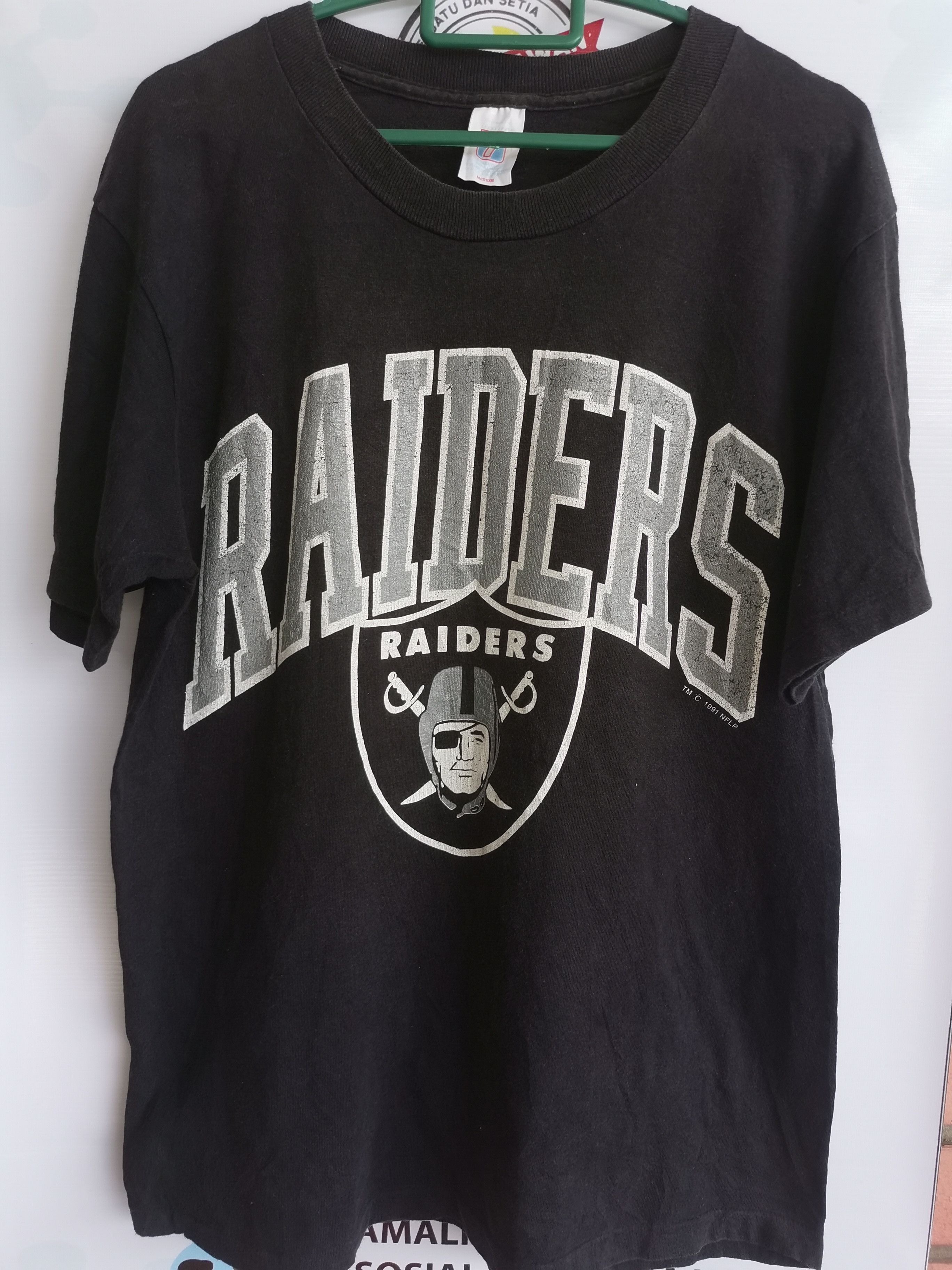 NFL × Oakland Raiders × Vintage vintage nfl riders 90s singlestich ...