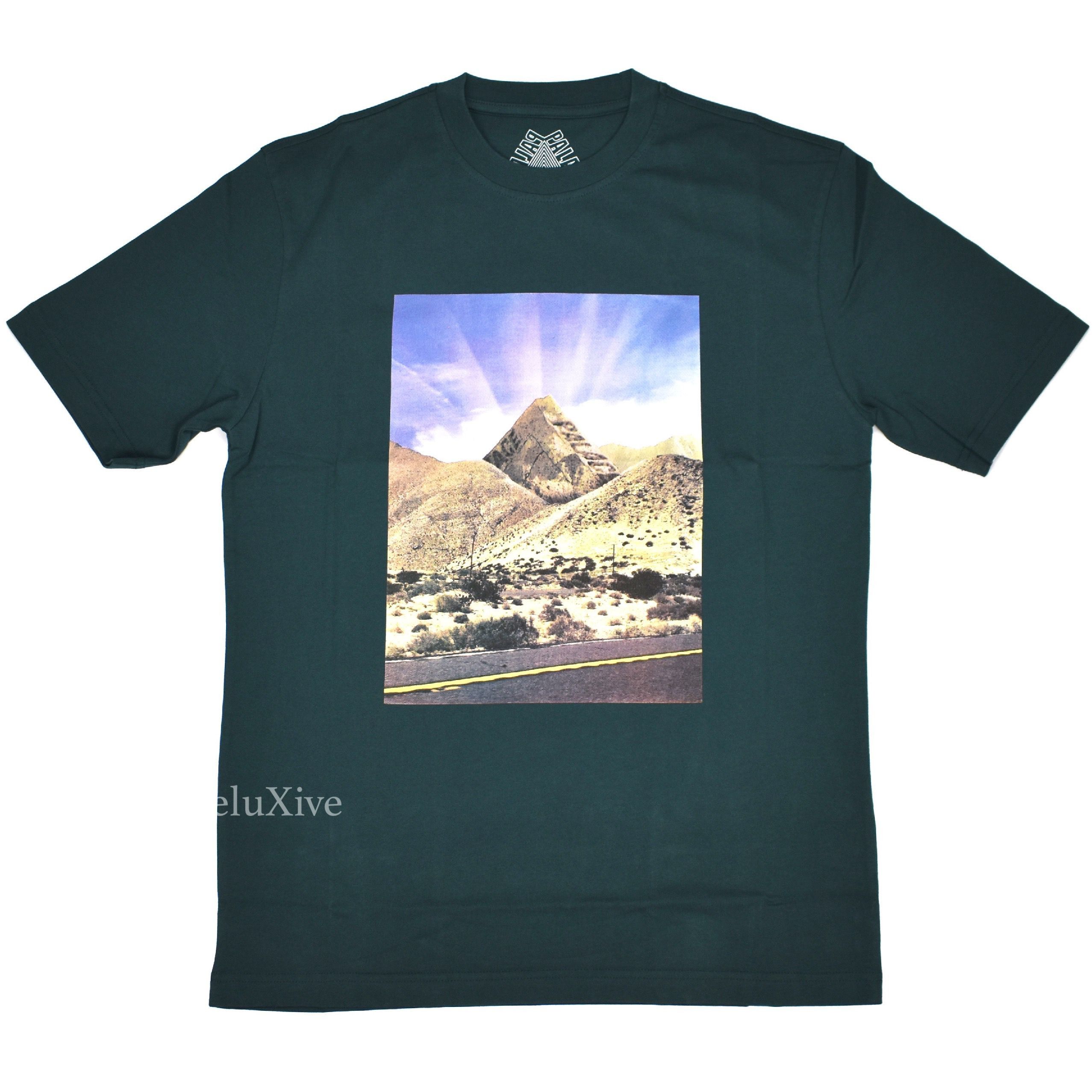 Palace Palace Pyramid Tri-Ferg Logo P-Sprang T-Shirt Green DS | Grailed
