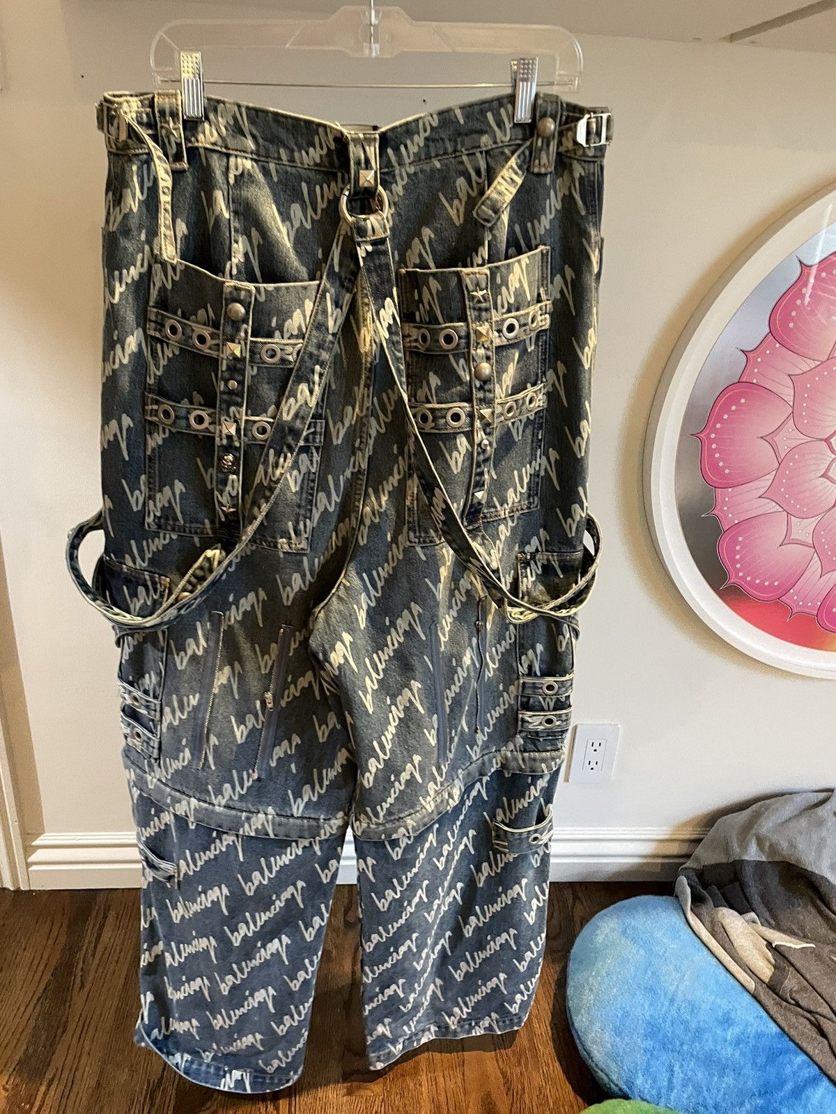 Balenciaga Insanely rare Balenciaga script ravers brand new | Grailed