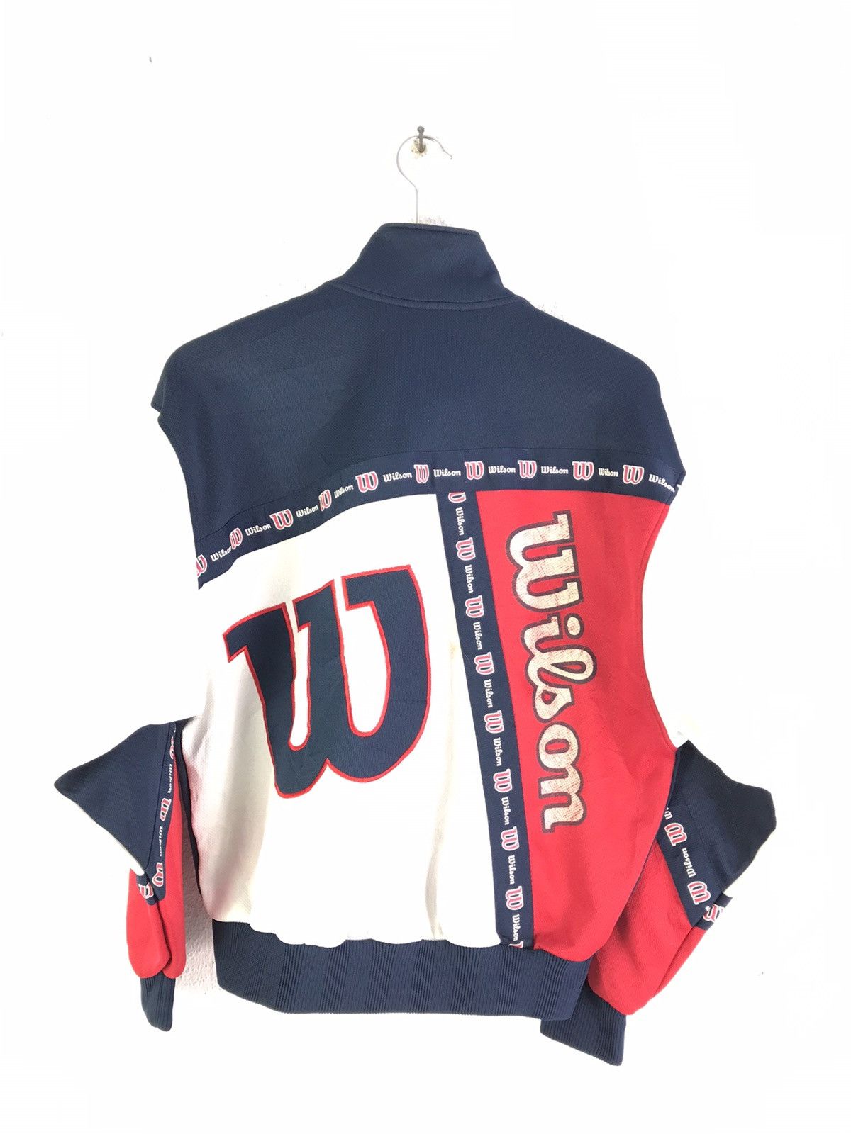 Vintage × Wilson Athletics Vintage Wilson Chicago USA Zipper Sweater ...