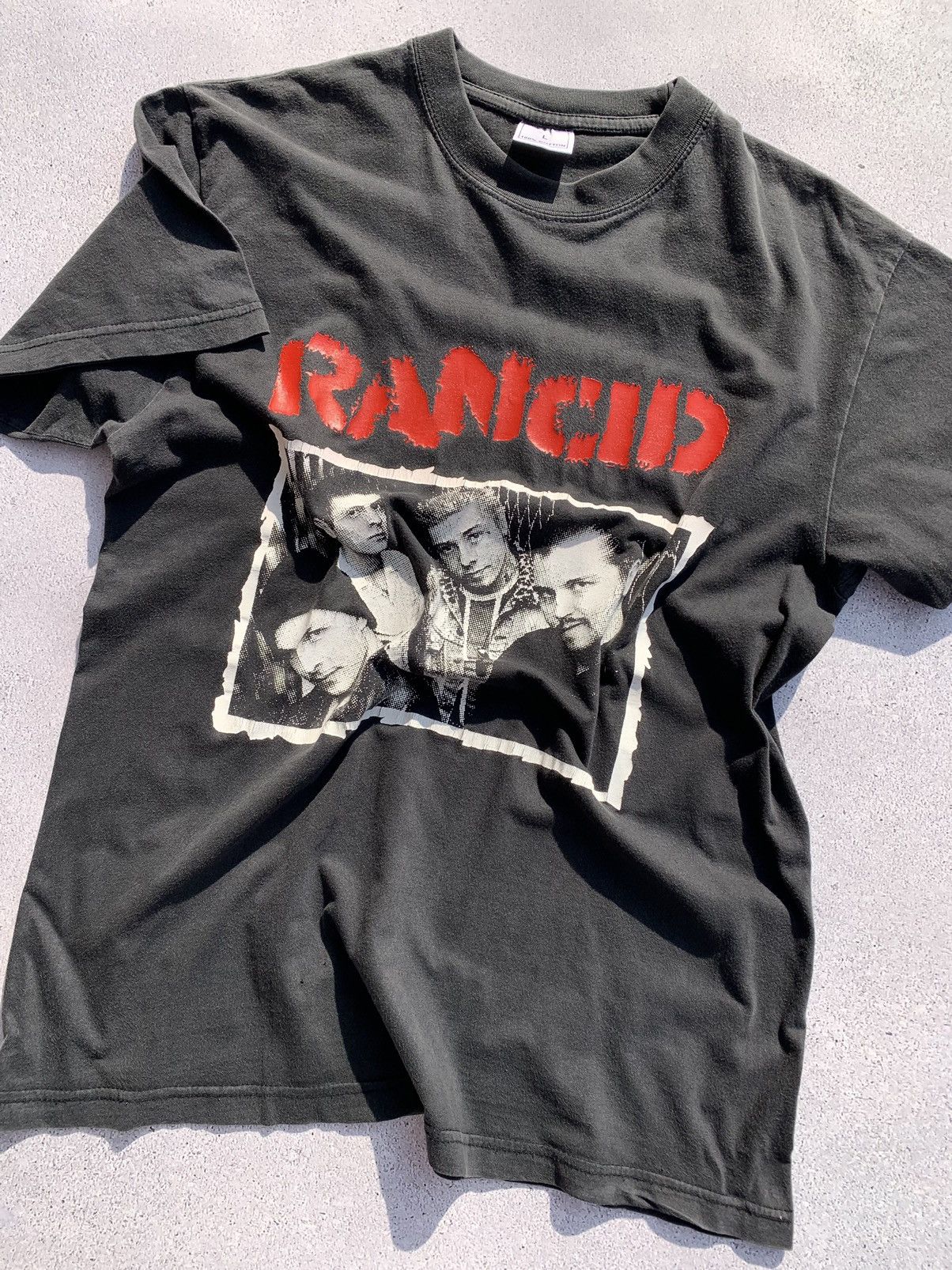 Vintage Vintage 90s Rancid Punk Rock Band T Shirt Grailed
