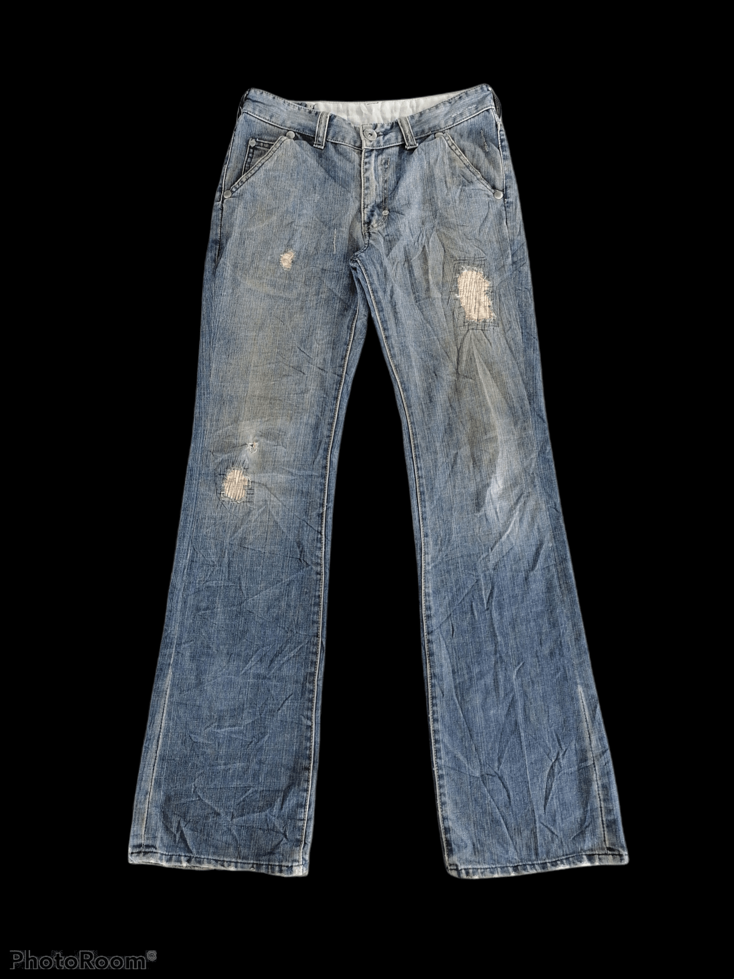 Distressed Denim × Japanese Brand × Streetwear Japan Brand Rush Hour ...