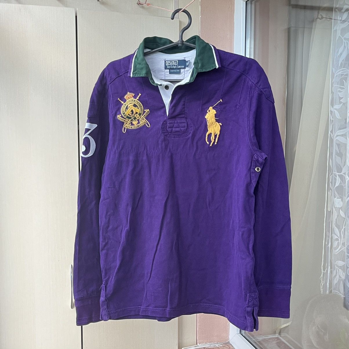 Polo Ralph Lauren × Rugby Ralph Lauren × Vintage Vintage Purple Polo ...