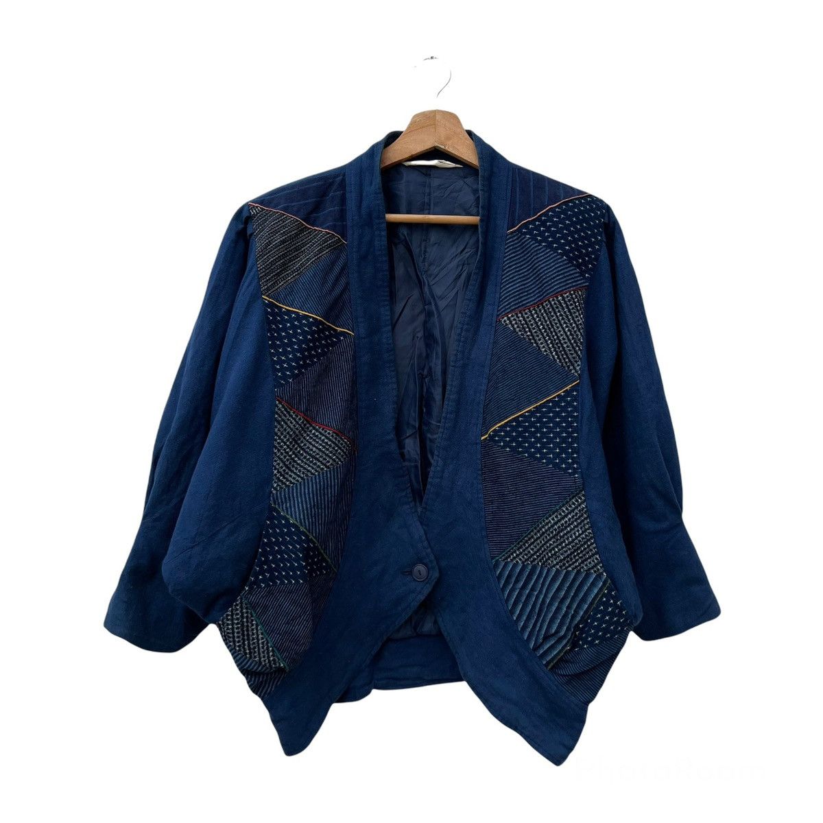 Japanese Brand BOMBER JACKET DESIGN ORIGINAL MINGEI INSPIRED ISSEY ...