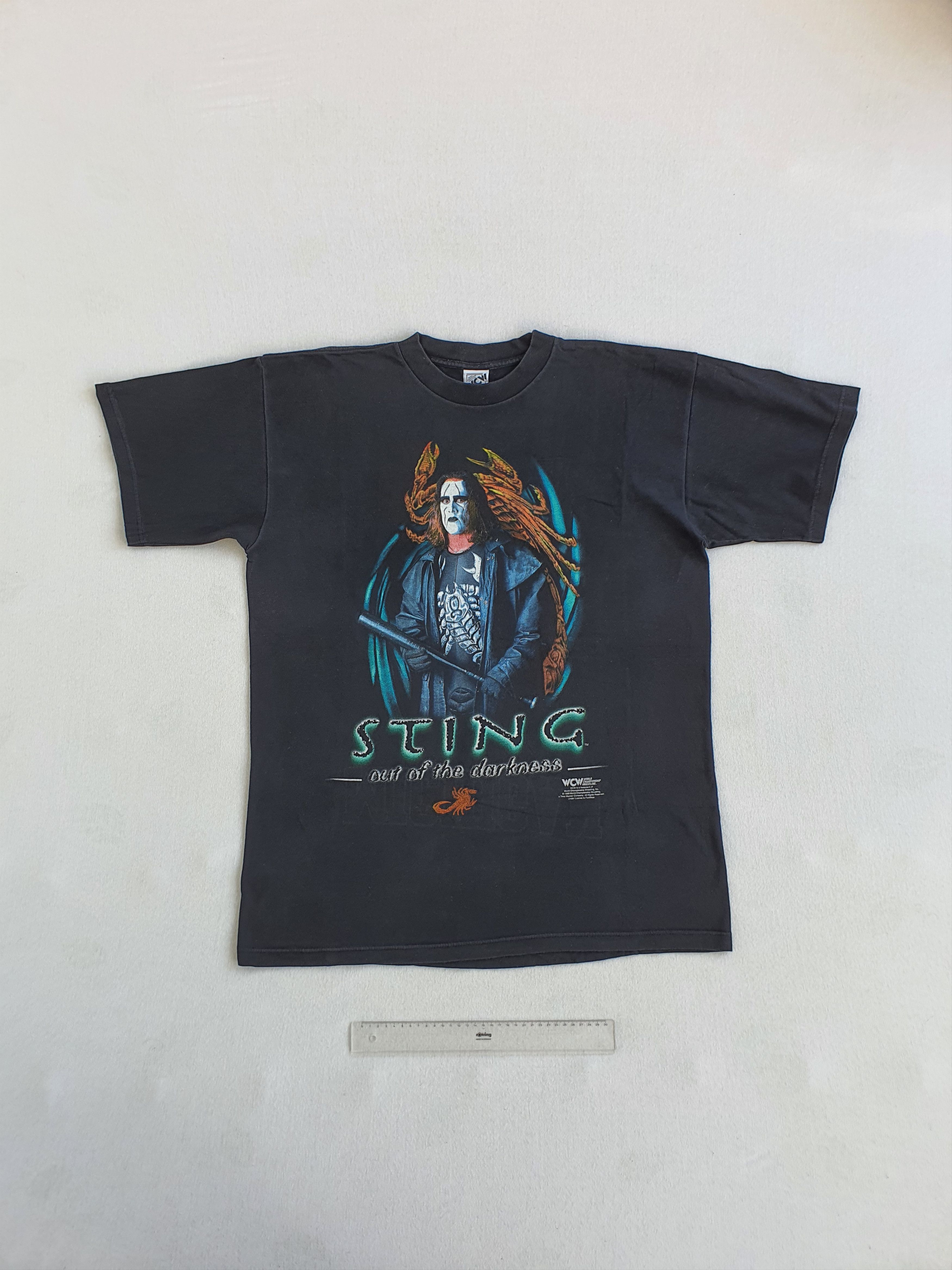 Vintage × Wcw/Nwo WCW Wrestling - THE STING (1998) - Single Stitch T ...