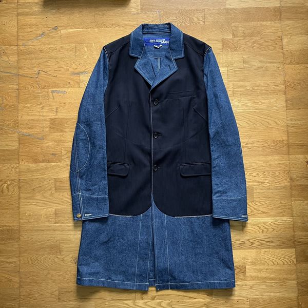 Junya Watanabe Junya Watanabe linen suit/trench hybrid coat | Grailed Junya Watanabe Junya Watanabe linen suit/trench hybrid coat | Grailed