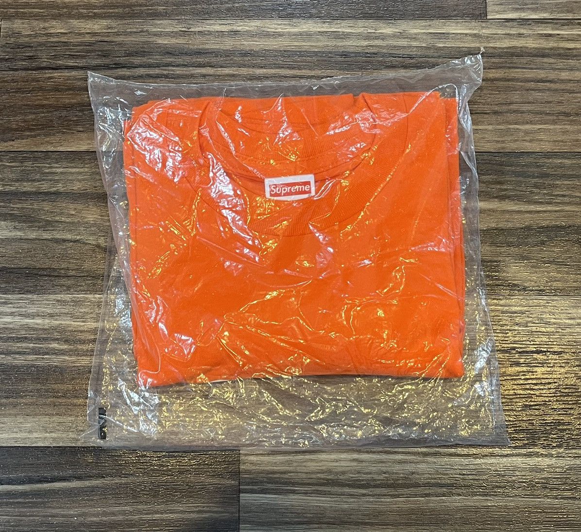 Supreme Orange Box Logo L/S | Grailed