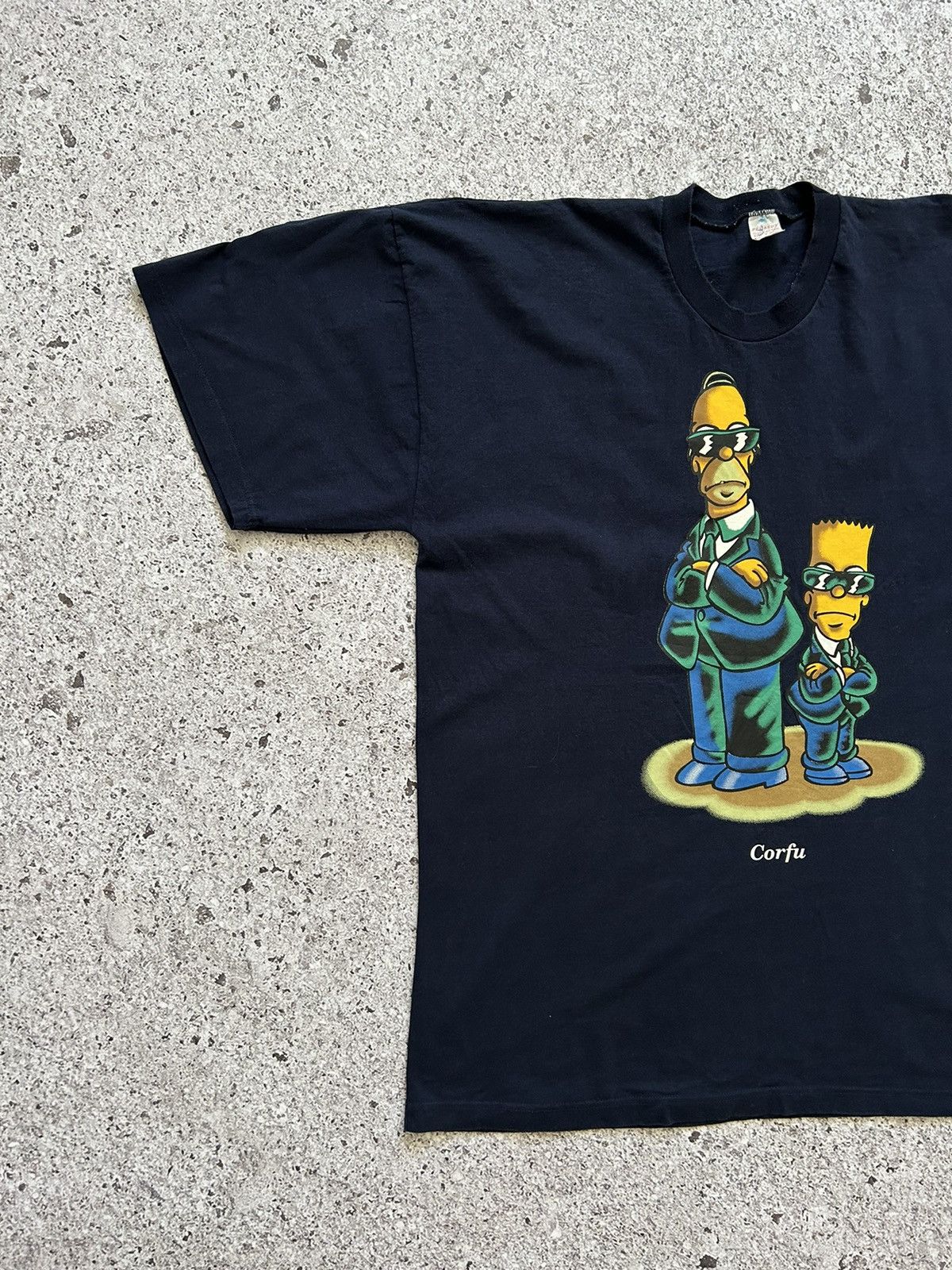 Movie × The Simpsons × Vintage Vintage 90s The Simpsons Bart And Homer ...