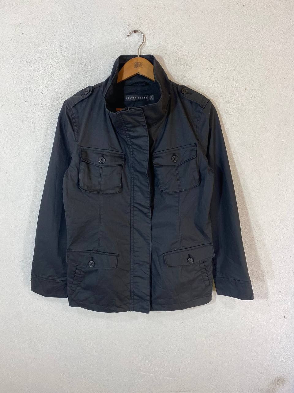 Uniqlo Uniqlo Coated Cloth Jacket Nice Design | Grailed
