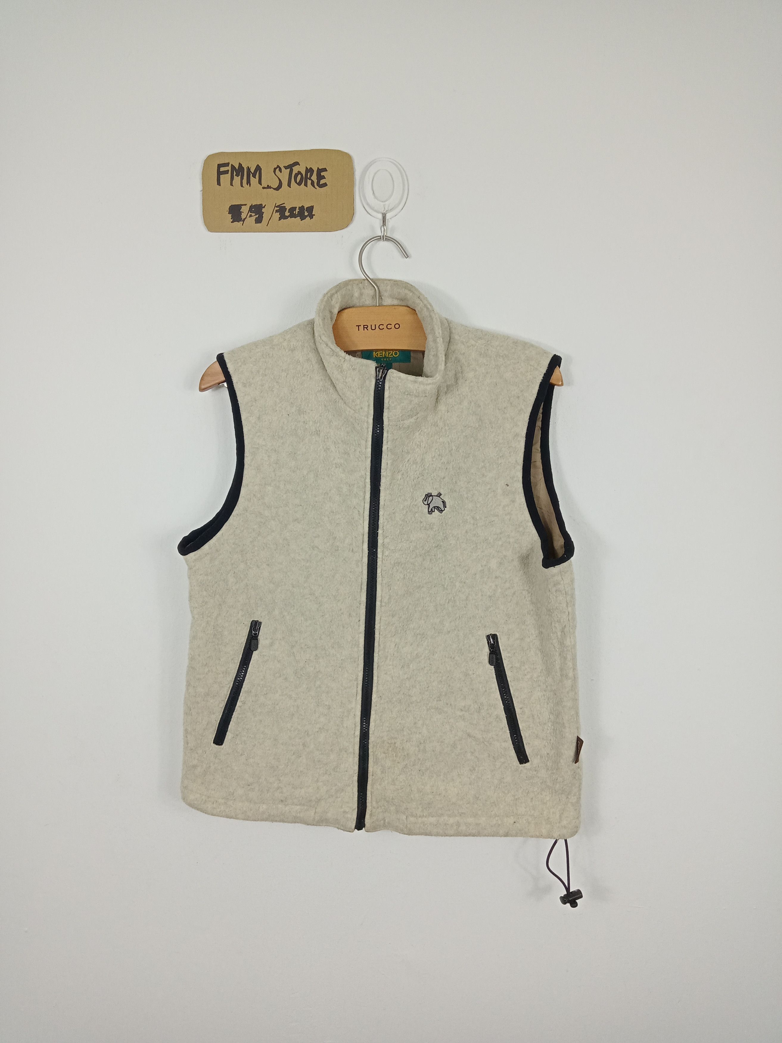 Kenzo Kenzo Fleece Vest | Grailed