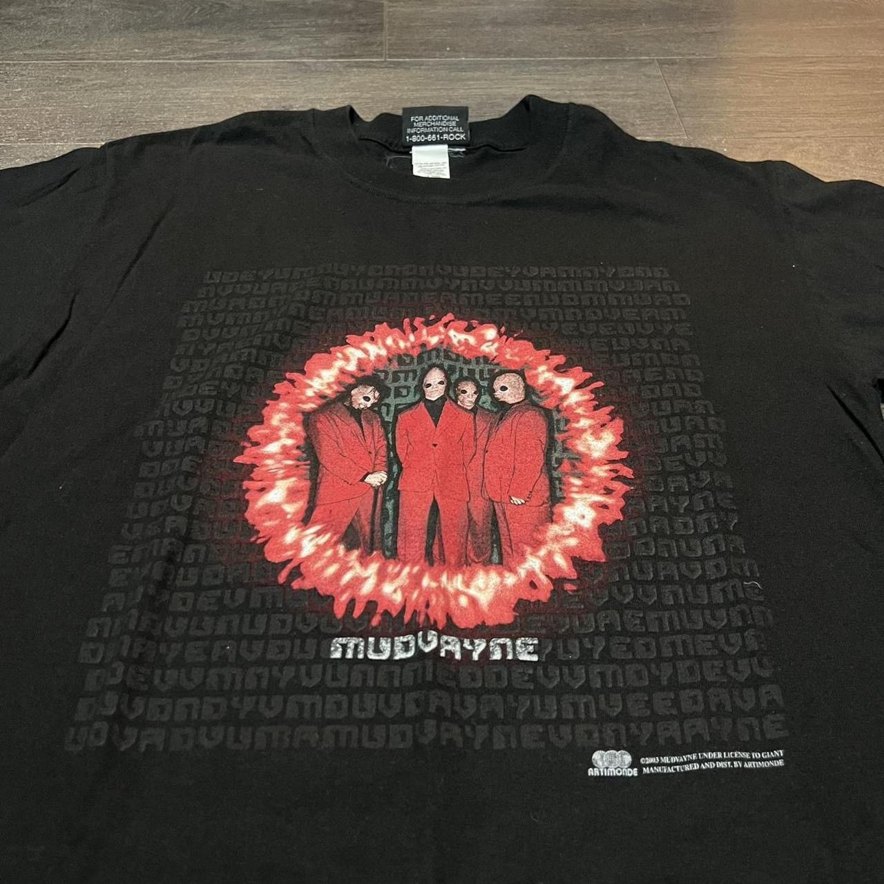 Band Tees × Vintage vintage mudvayne t shirt from 2003 | Grailed