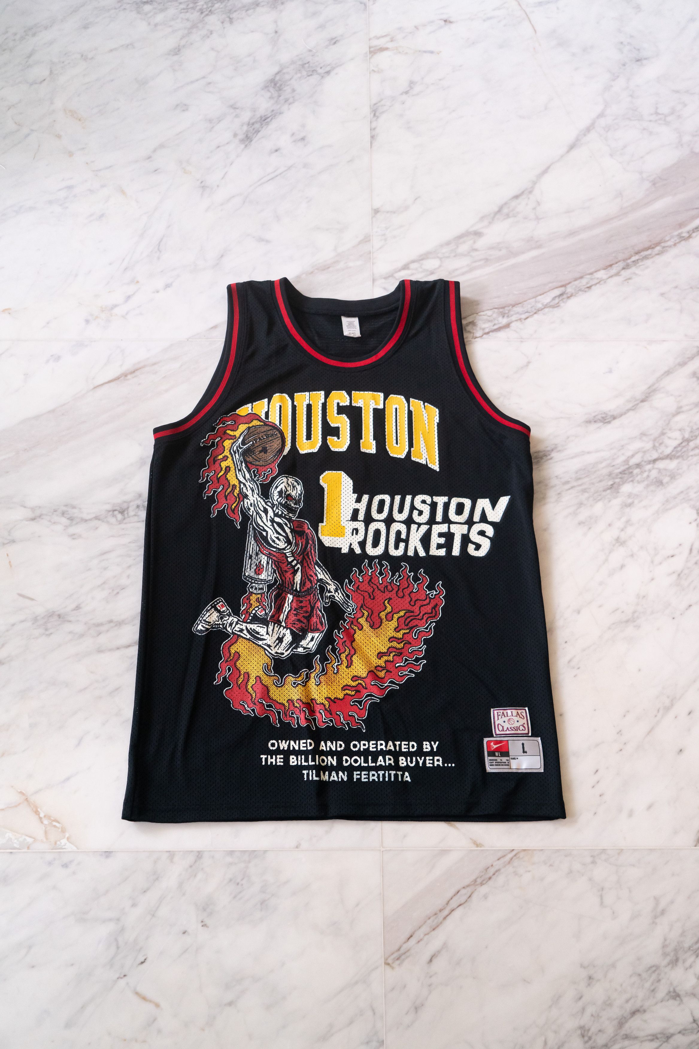 Warren Lotas Rockets (Alternate Color) Fallas Classics Jersey | Grailed