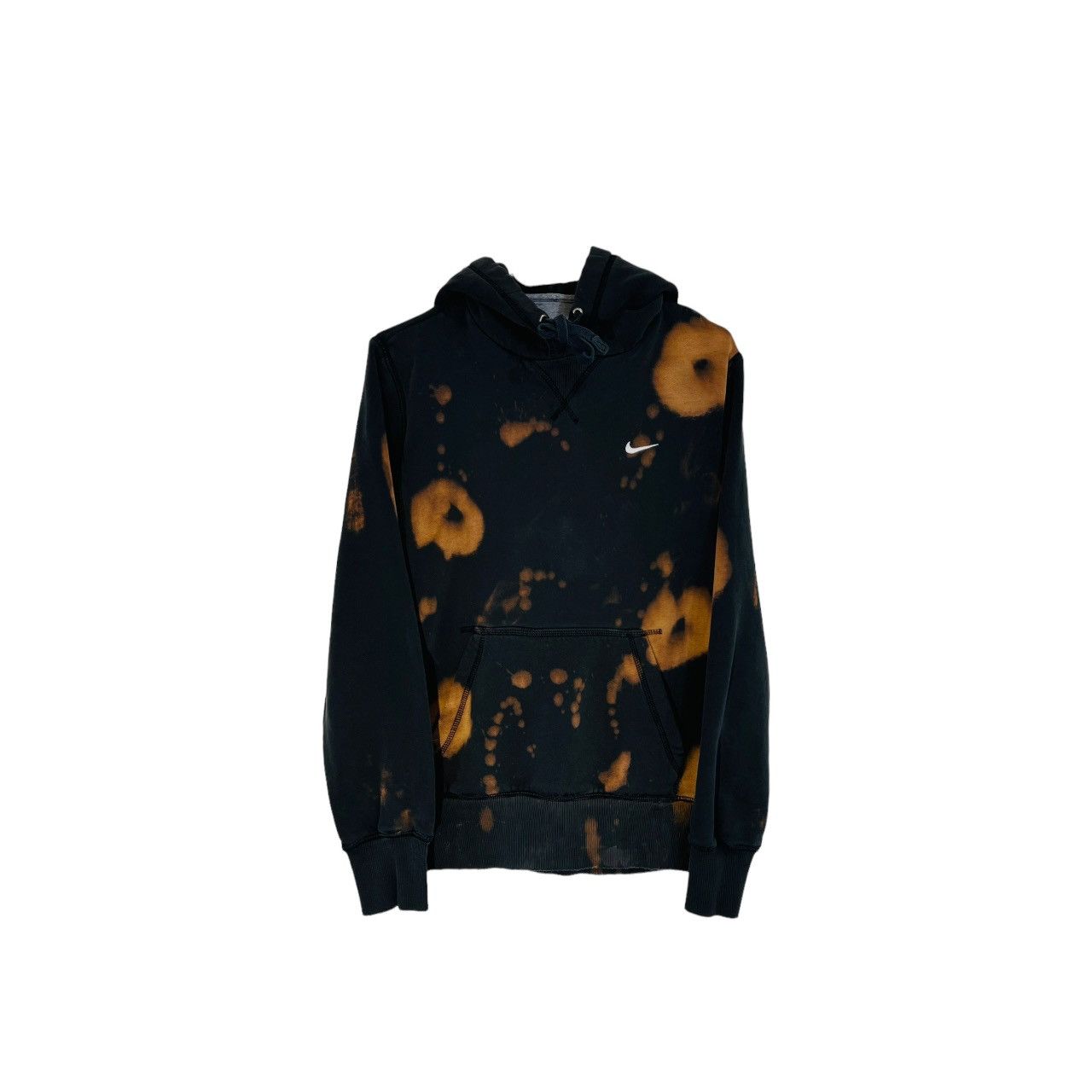 Nike Nike hoodie custom retro spellout center swoosh patchwork | Grailed