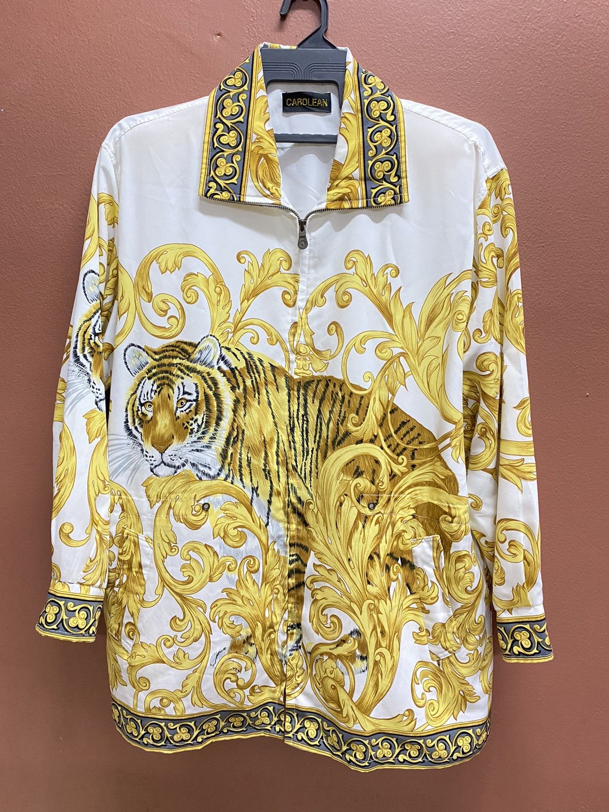 Art Luxury Design Baroque Carolean Tiger Jacket | Grailed