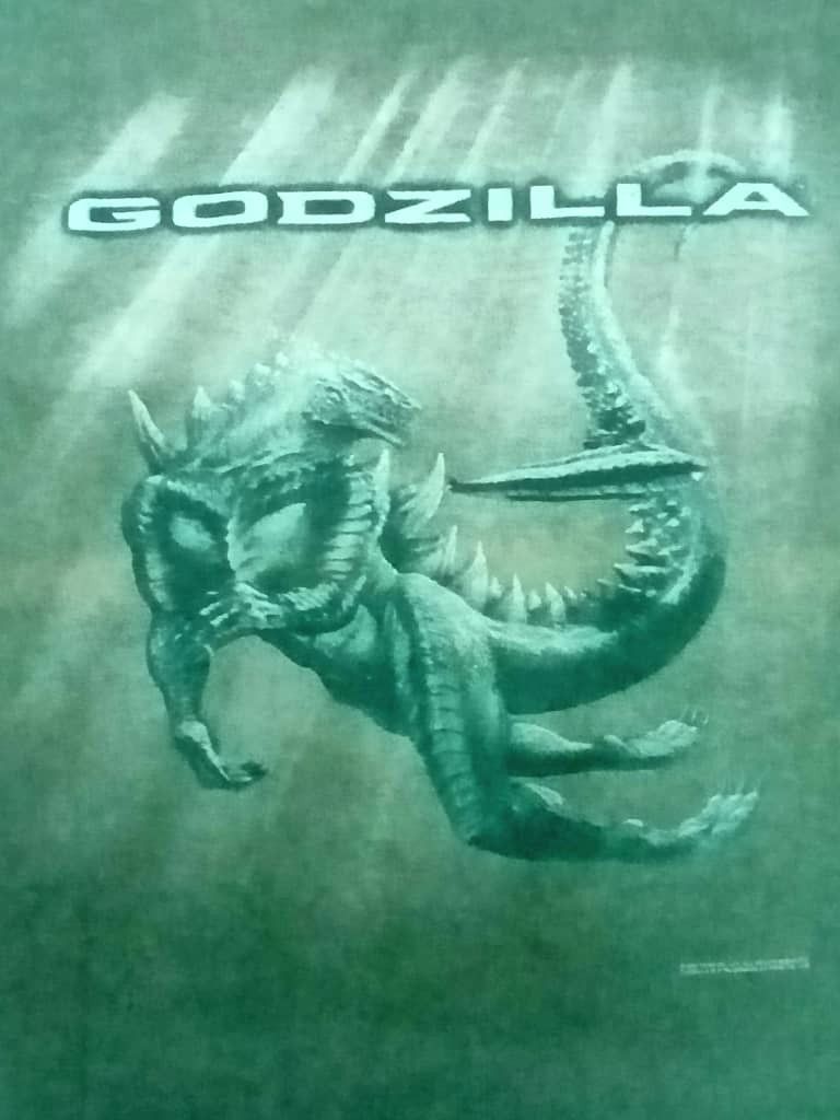 Anima × Movie × Vintage Vintage 90s Godzilla Tee Spawn Kong Evangelion ...