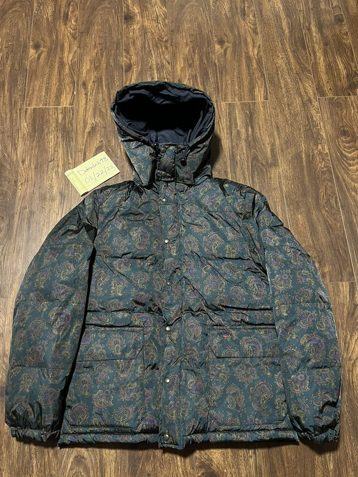 Noah Paisley Cashball Puffer Jacket | Grailed