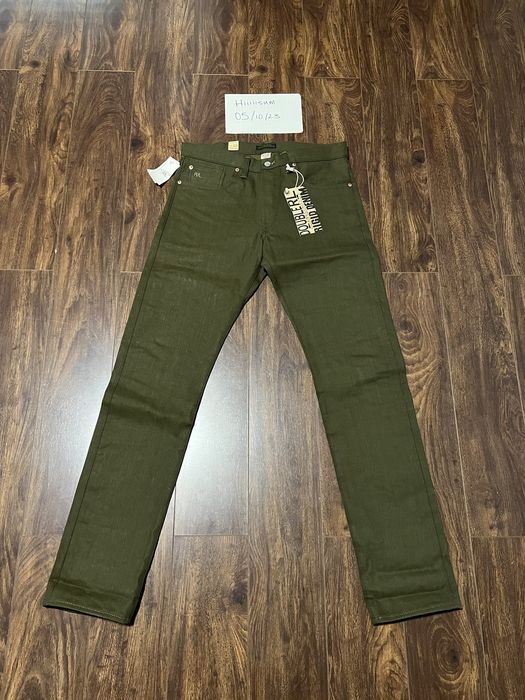 Ralph Lauren Limited Edition Slim Selvedge Olive Jean Grailed