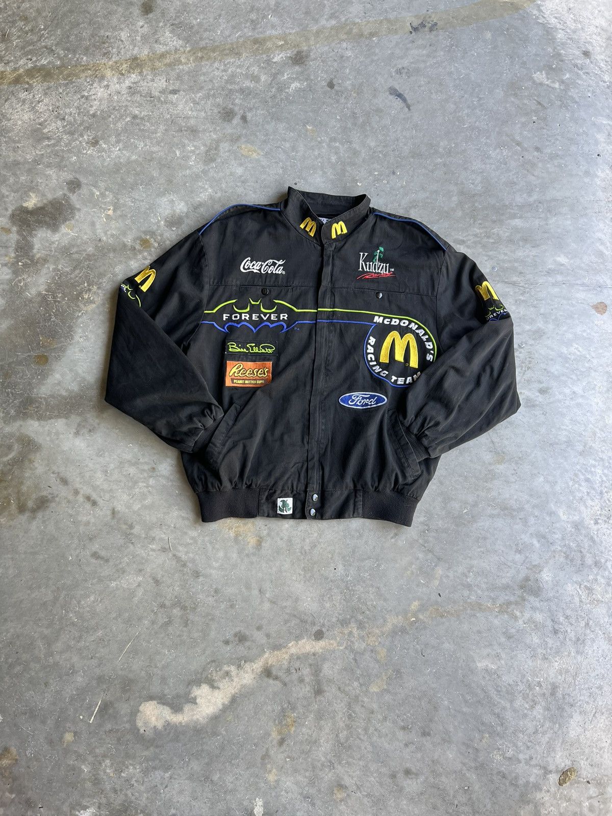 NASCAR × Vintage Vintage 1995 Batman Forever Bill Elliot Nascar Promo ...