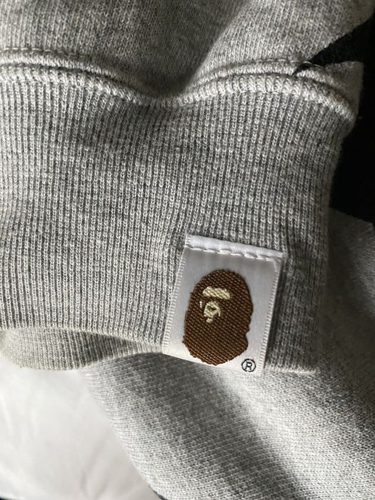 Bape OG Bape Star Pattern Full Zip Hoodie | Grailed