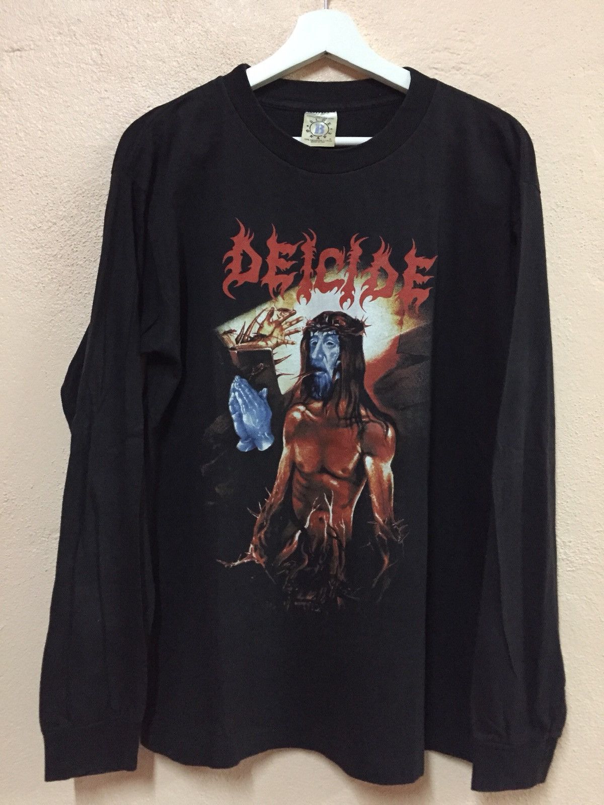 Band Tees × Made In Usa × Rock Band VINTAGE DEICIDE DEATH METAL BAND SERPENTS OF THE LIGHT 90's ...