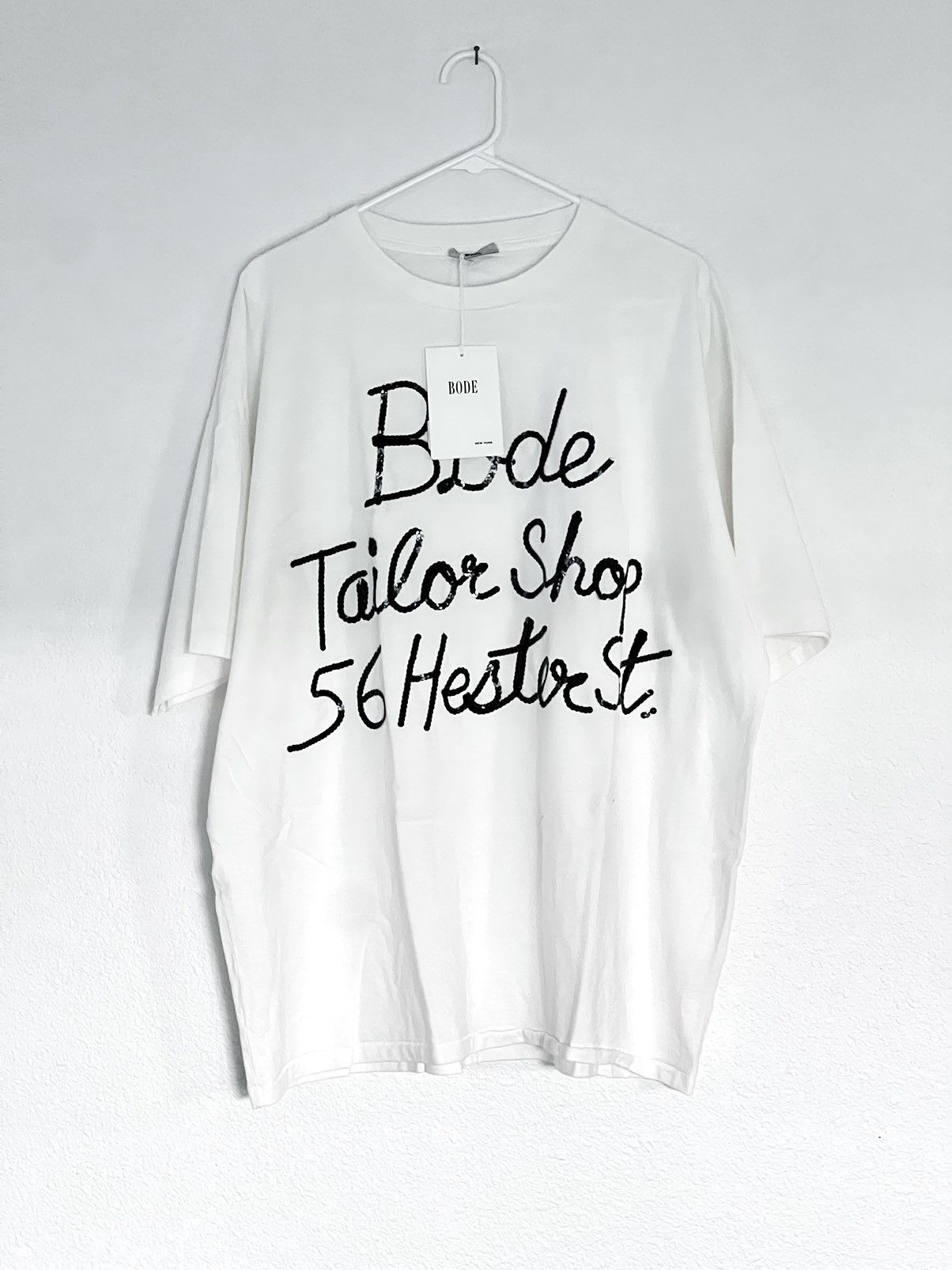 Bode Bode Tailor Shop T-Shirt White | Grailed