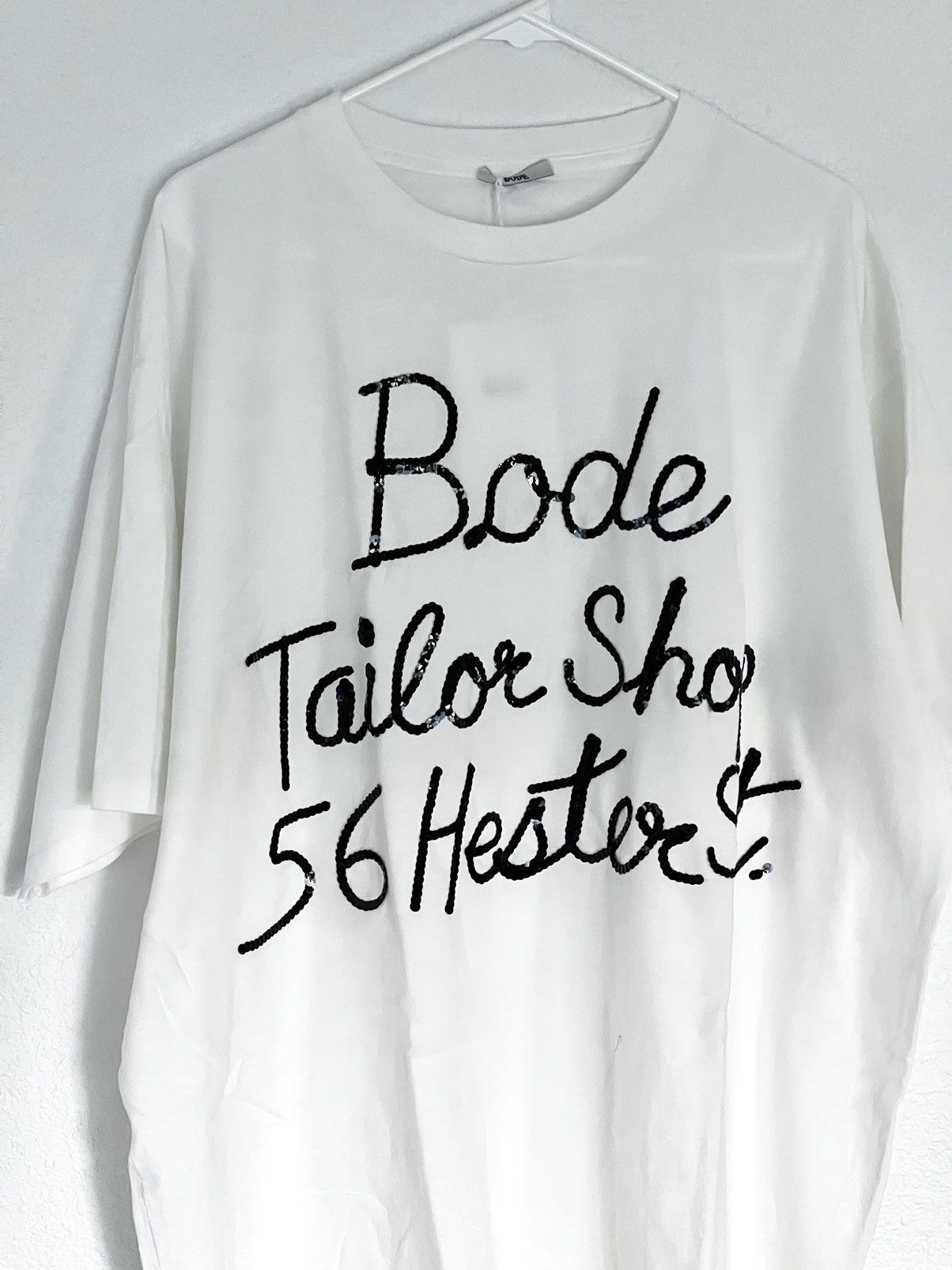 Bode Bode Tailor Shop T-Shirt White | Grailed