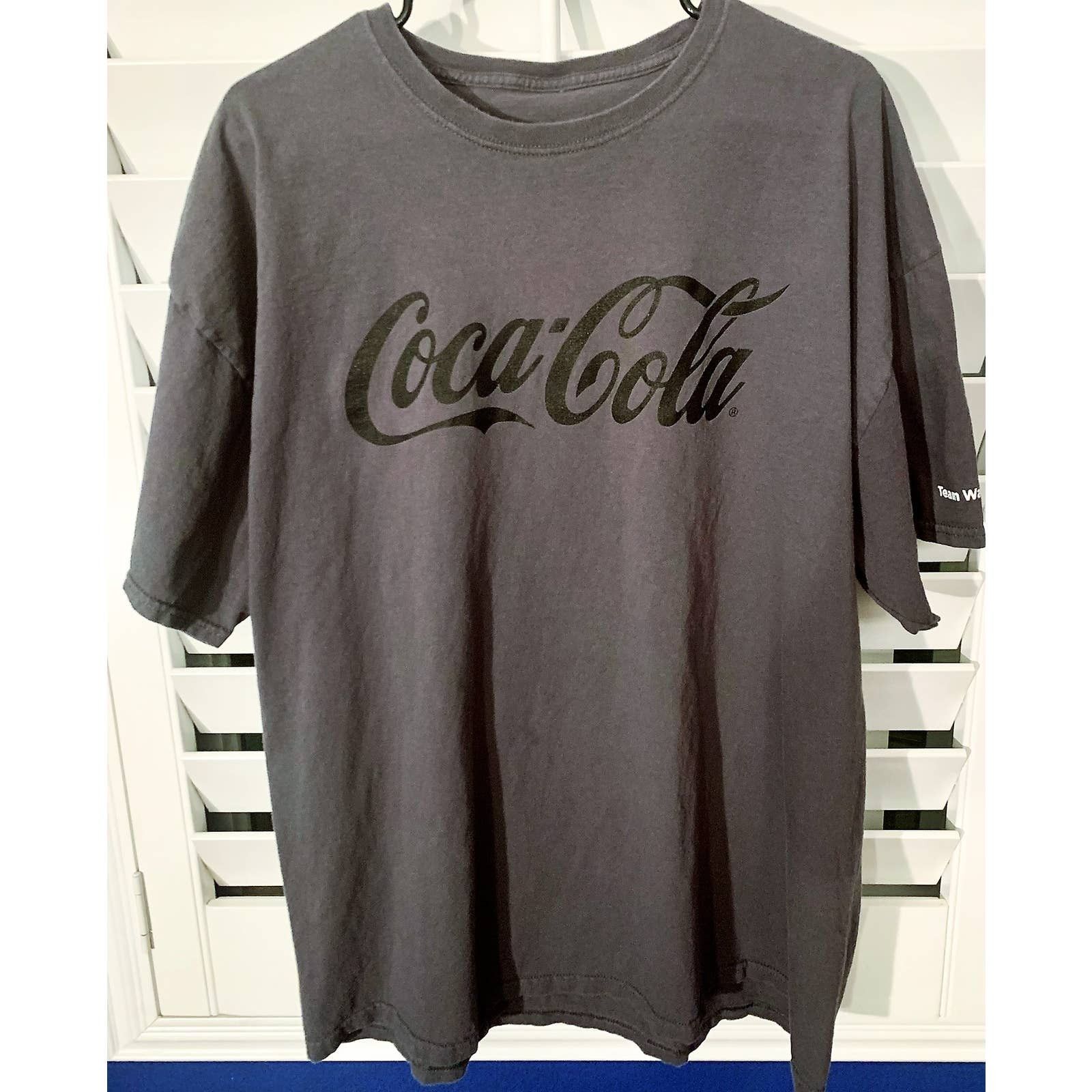 Coca Cola Coca Cola Coke Soda Grey T-Shirt | Grailed