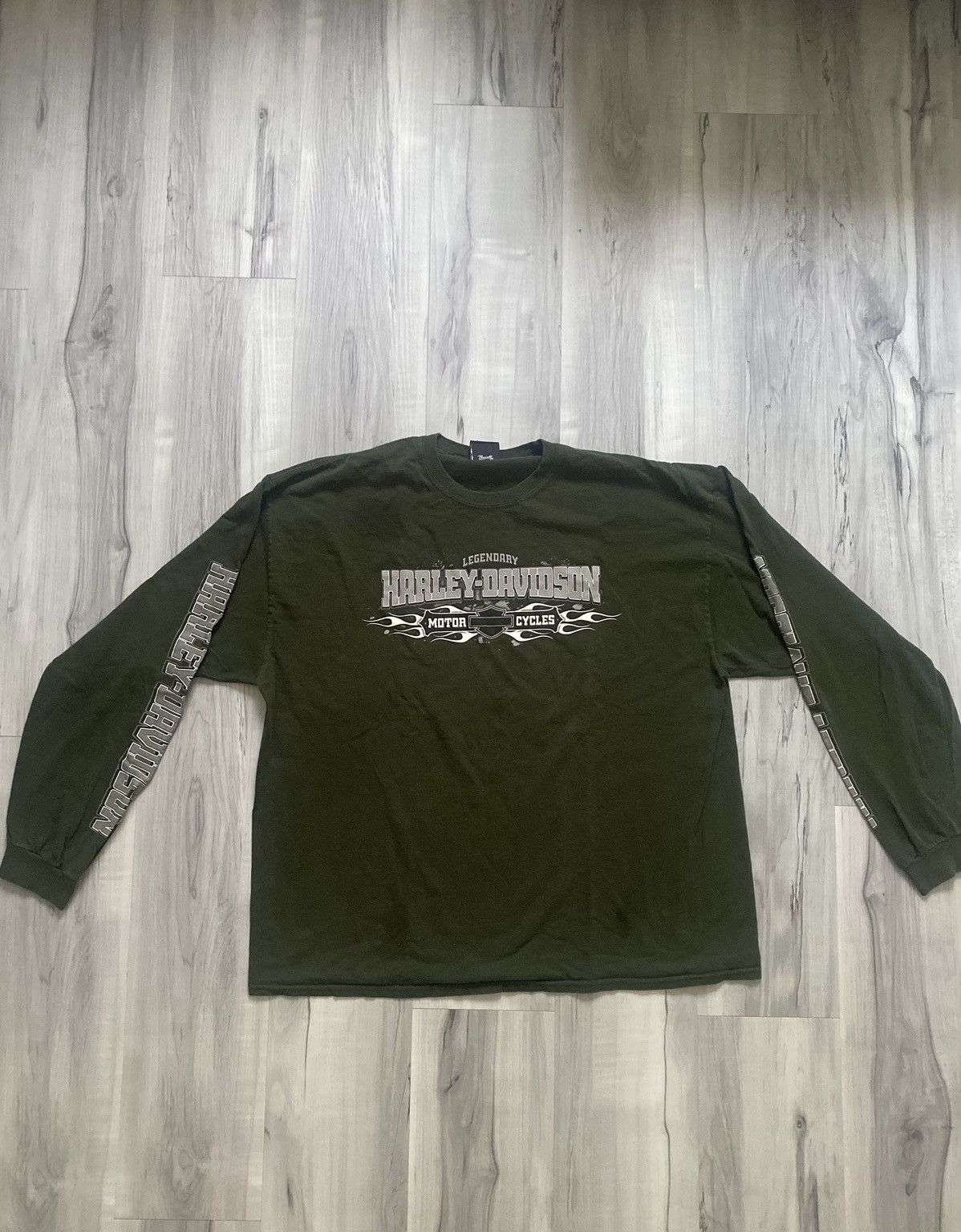 Harley Davidson × Streetwear × Vintage Crazy Vintage Harley Davidson y2k long sleeve | Grailed