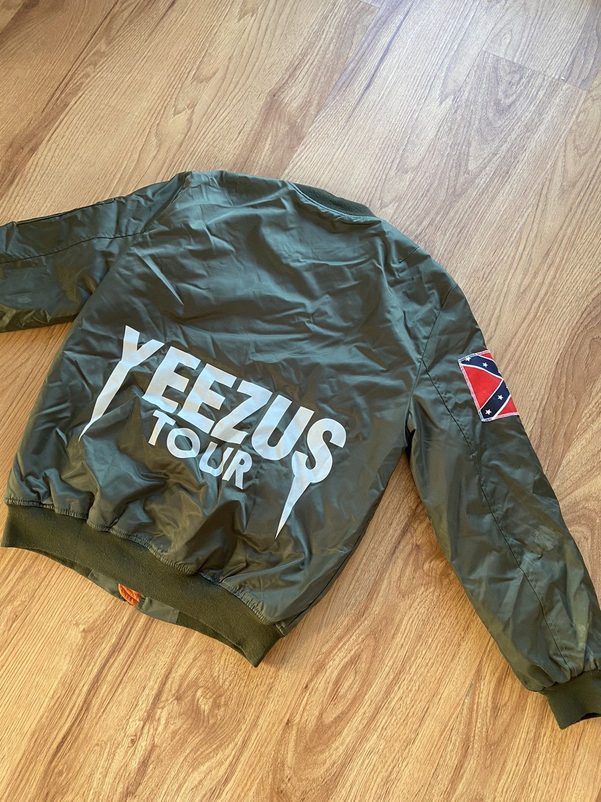 Kanye West Yeezus Tour og rare bomber jacket vintage rap hip-hop boxy ...