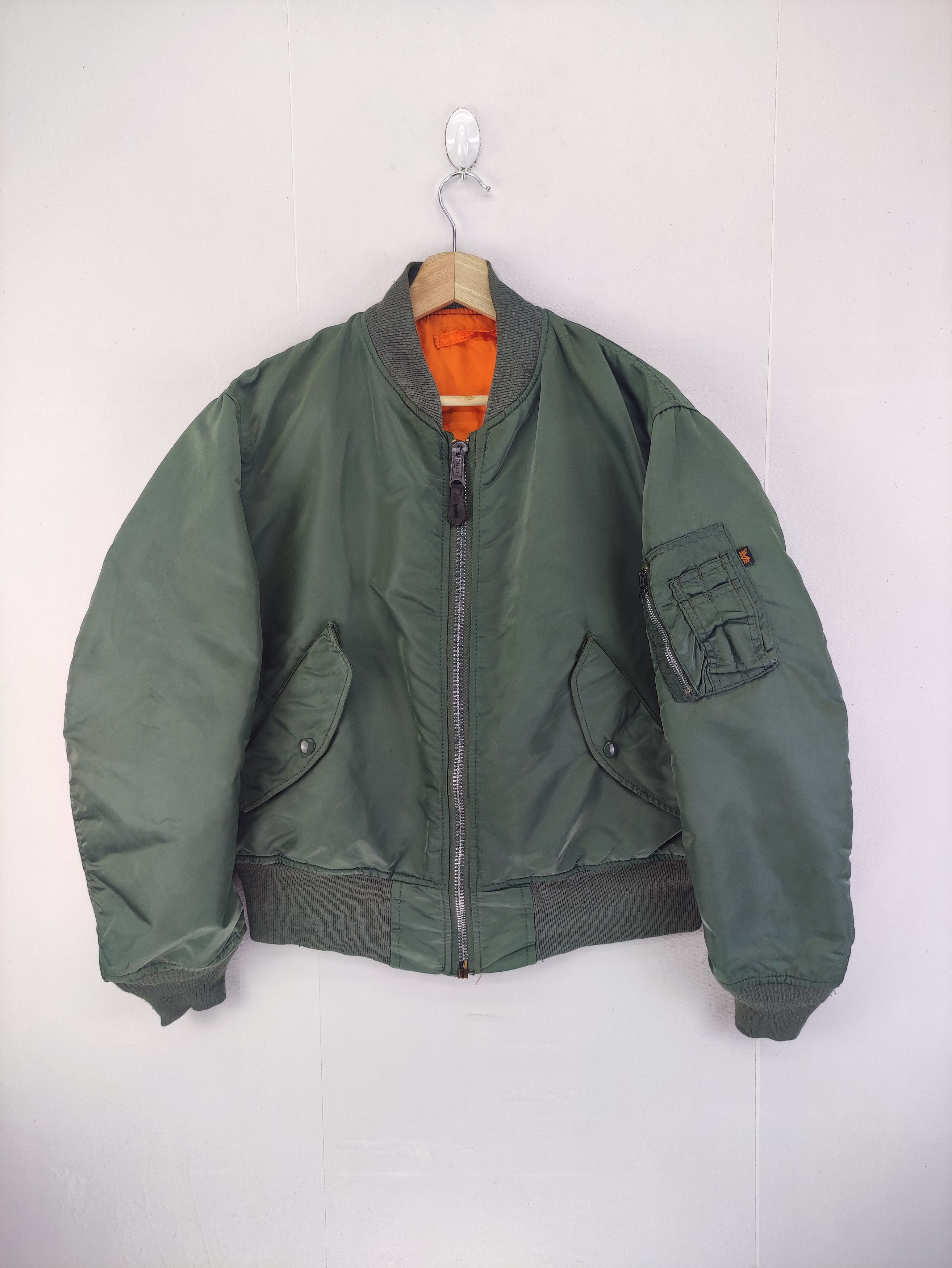 Alpha Industries × Vintage Vintage Alpha Industries Bomber Jacket ...