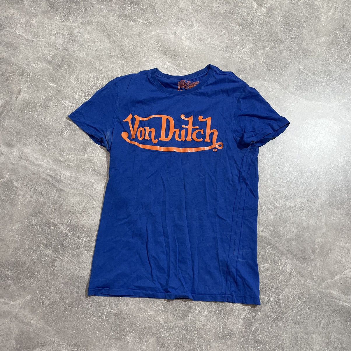 20471120 × Japanese Brand × Von Dutch Von Dutch tee big logo y2k punk ...