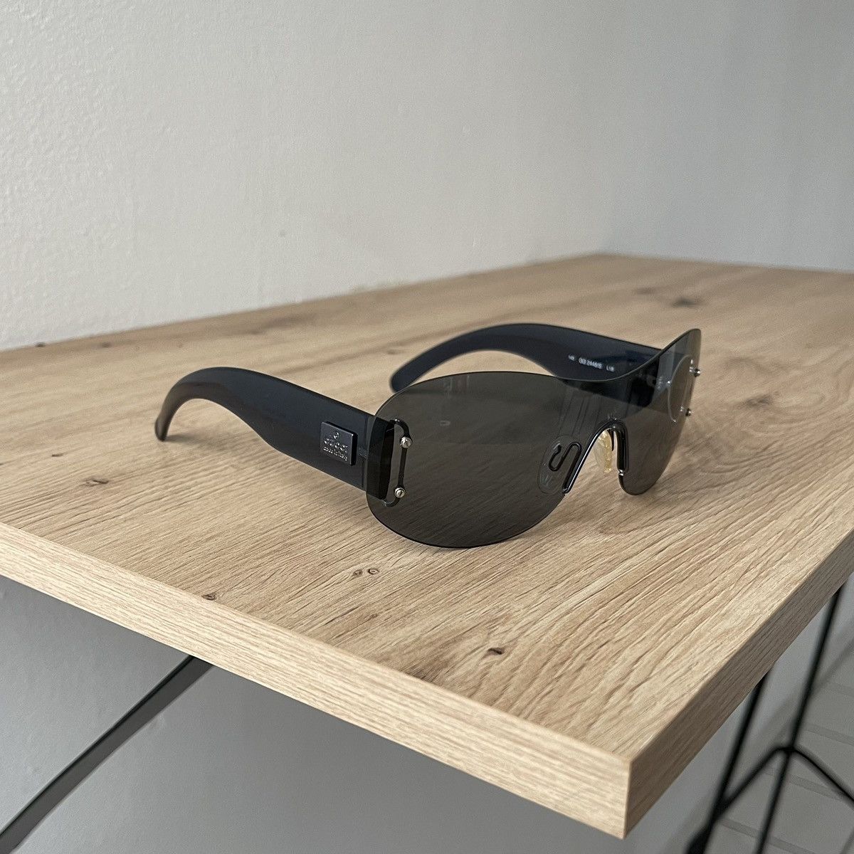 Gucci Gucci Mask Transparent GG 2448/S Sunglasses | Grailed