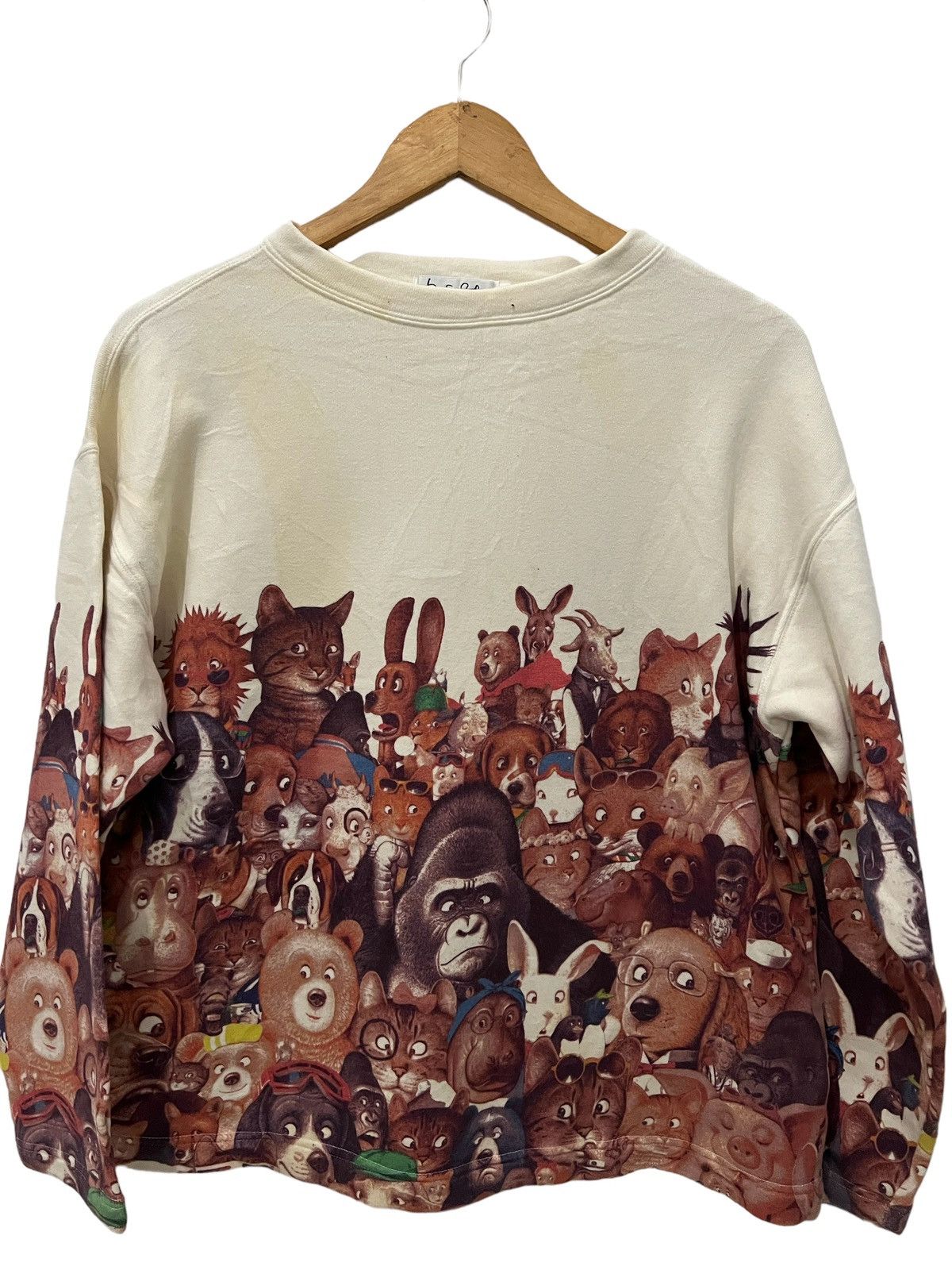 Japanese Brand × Vintage KUNIO SATO SWEATSHIRT LADY’S | Grailed