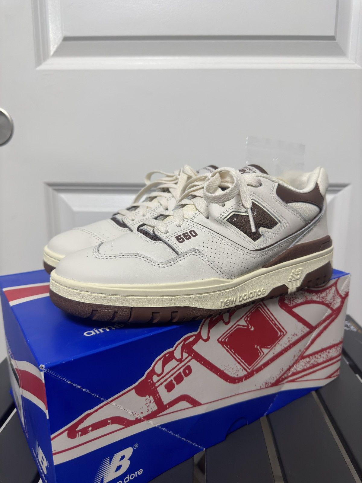 New Balance ALD x New Balance 550 Brown White | Grailed