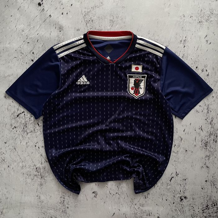 Adidas JAPAN 2018 HOME SHIRT FOOTBALL SOCCER JERSEY ADIDAS | Grailed